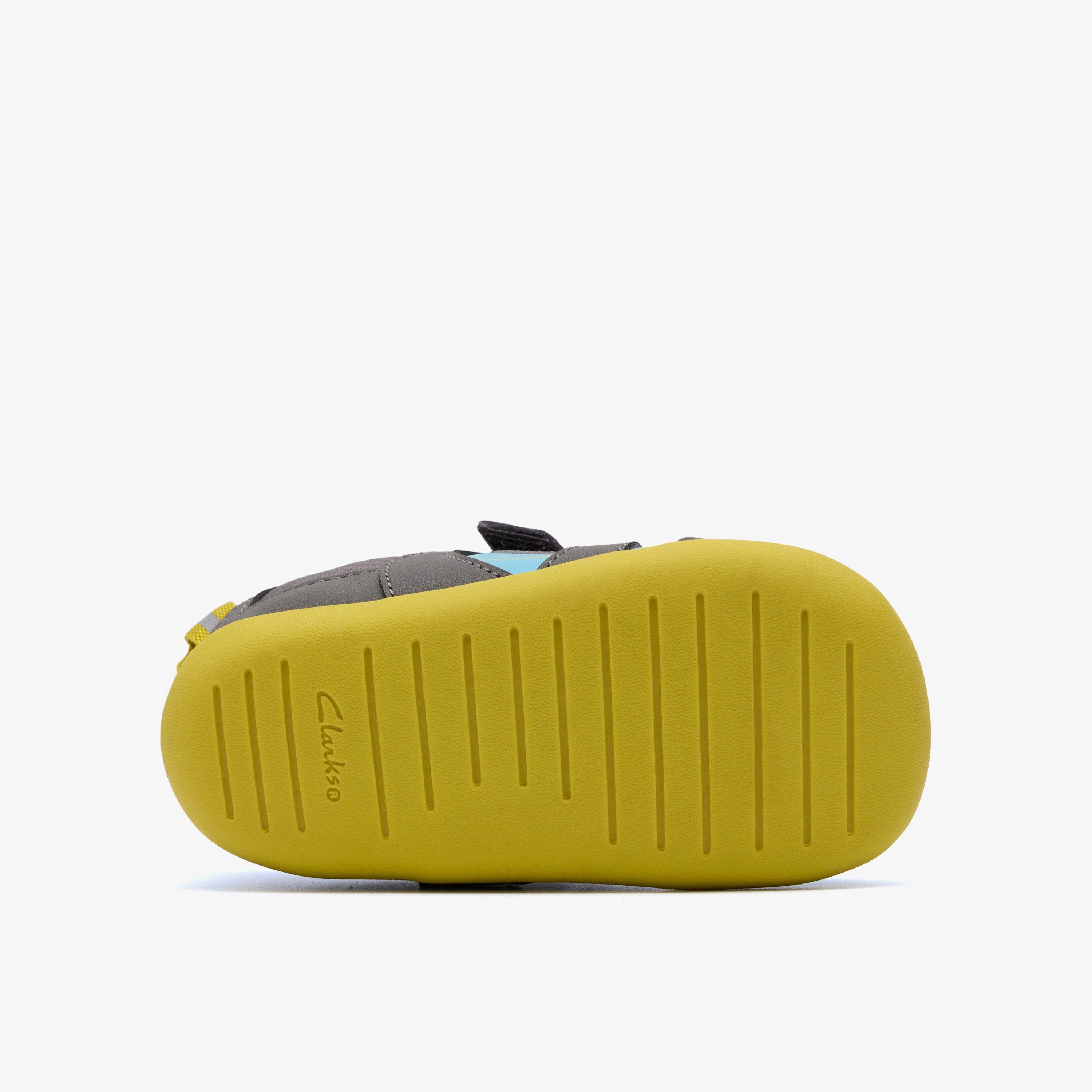 Boys Roamer Hero Toddler Dark Grey Combination Pre Walker | Clarks