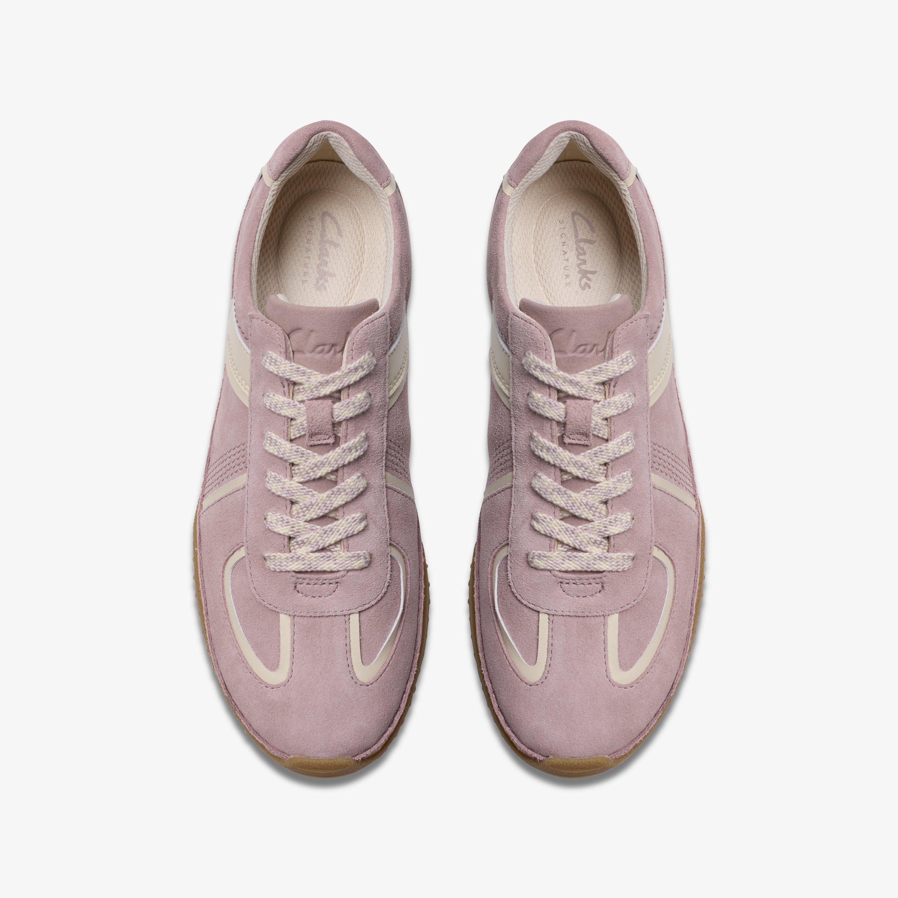 Womens Meridor Lo Light Pink Combination Trainers, Lace Up Shoes ...