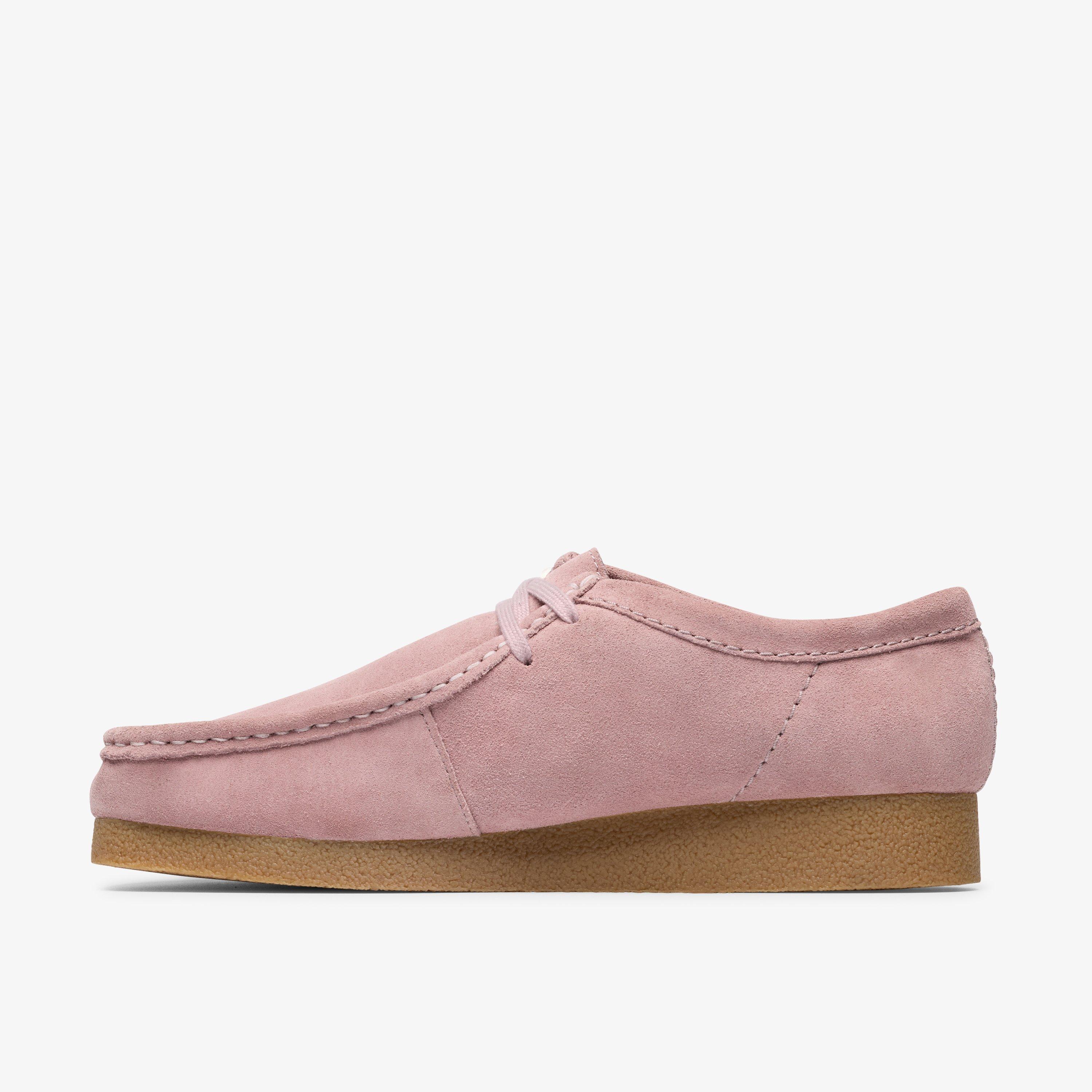 Mens Wallabee EVO Light Pink | Clarks