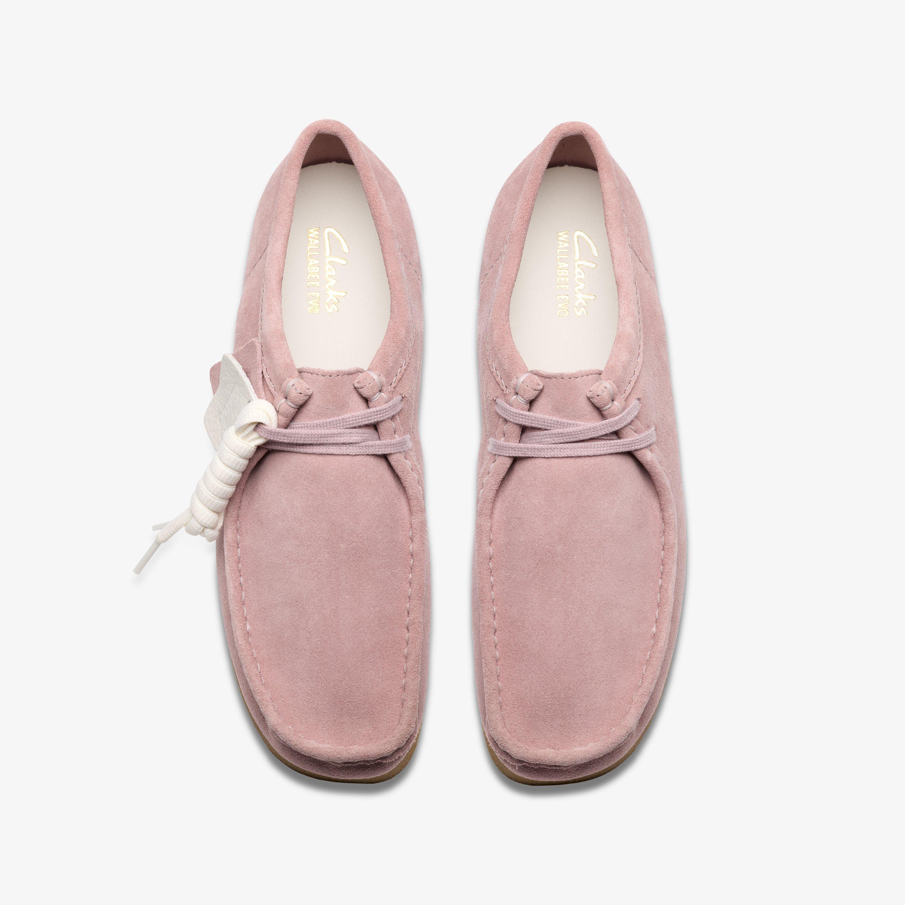 Mens Wallabee EVO Light Pink | Clarks