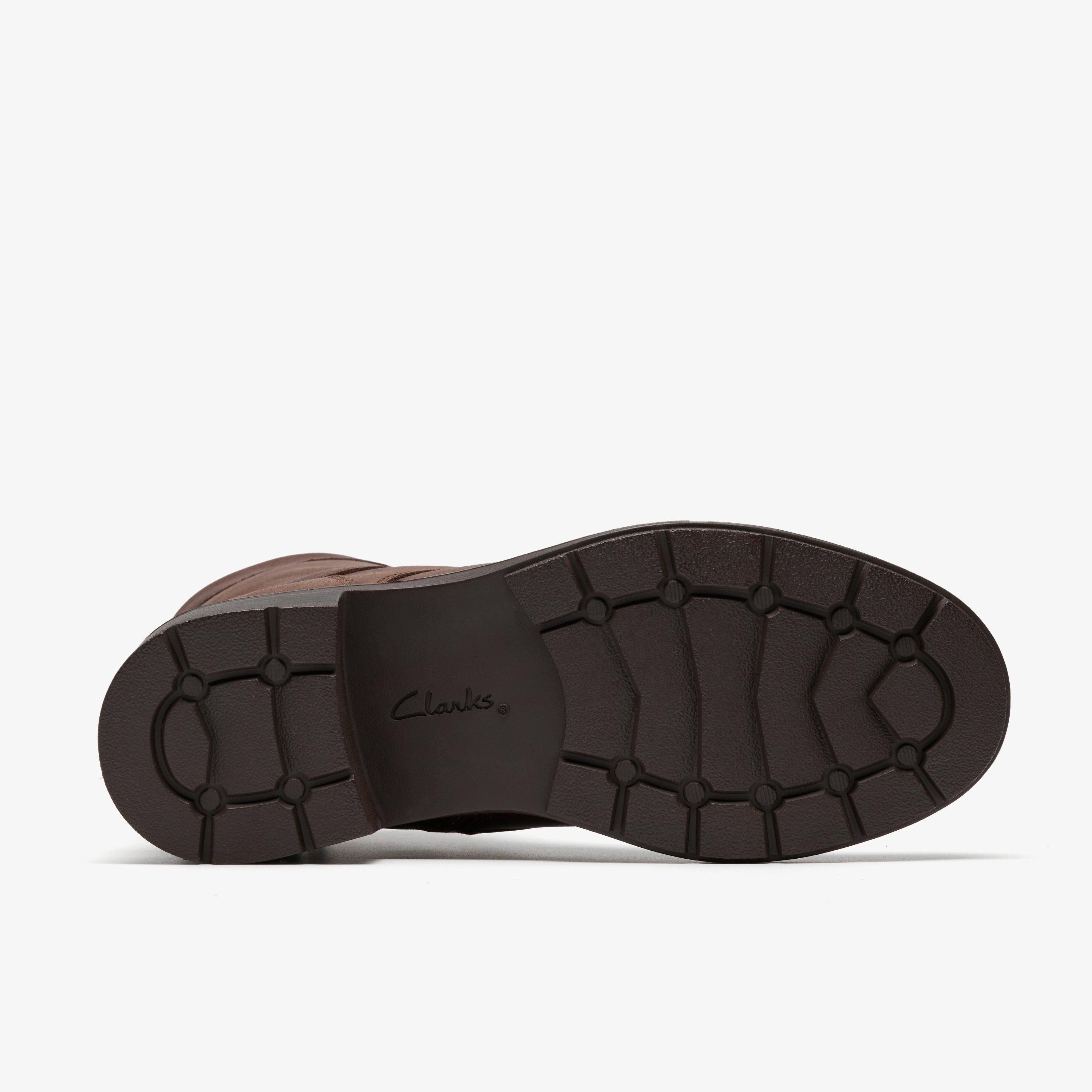 Mocasines de cuero marrón para mujer Hearth Parker | Clarks