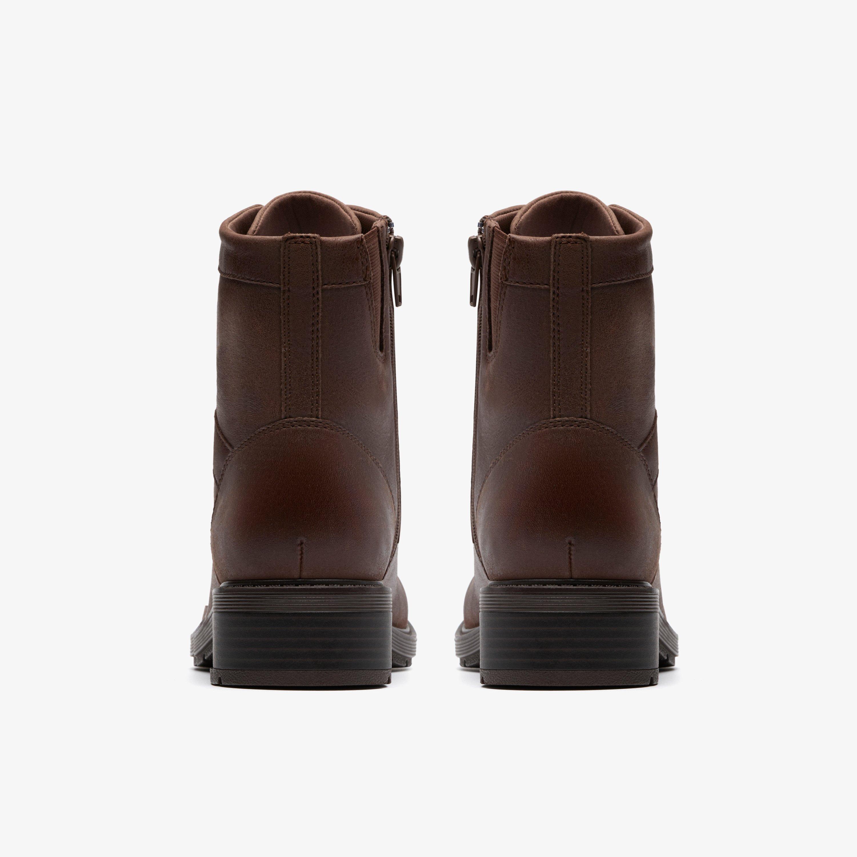 Womens Hearth Parker Brown Leather Loafers | Clarks