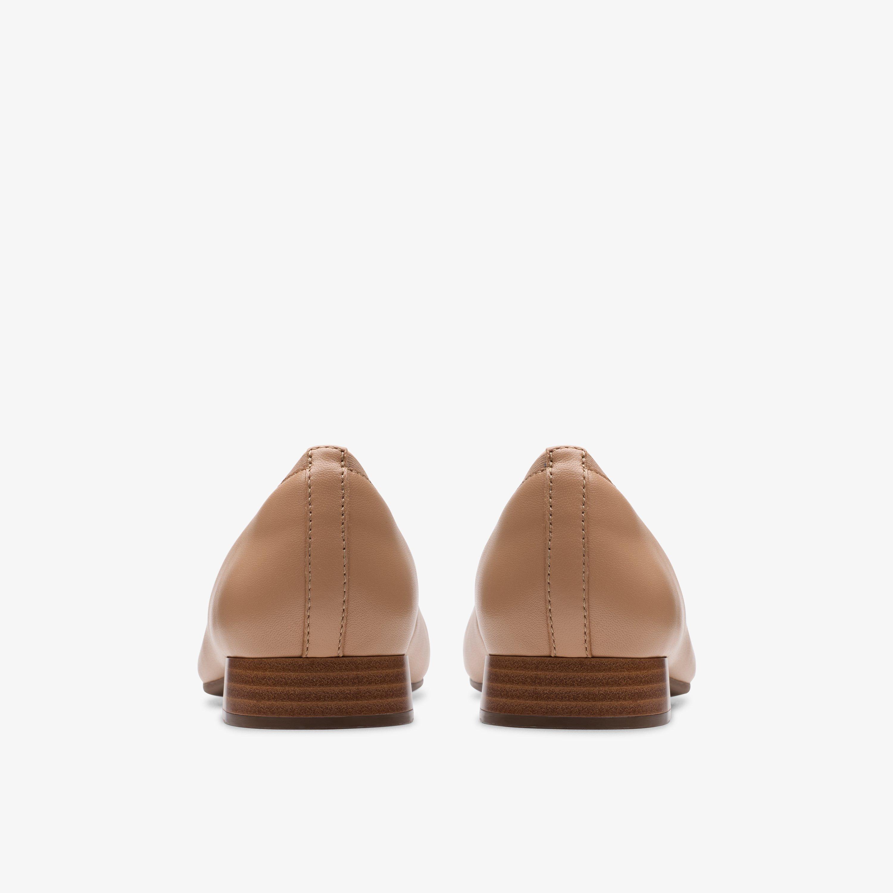 Womens Natalyn Dk Beige Leather Slip-Ons | Clarks