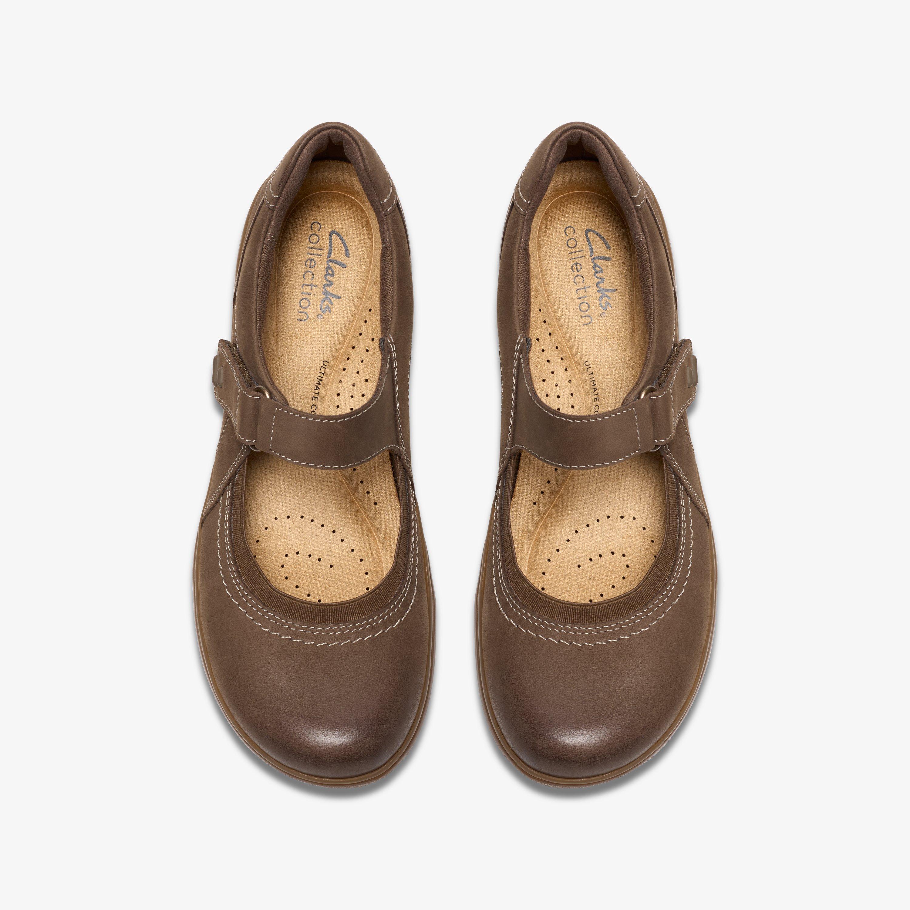 Women's Carleigh Madi Mhroom Nubuck Mary Janes | Clarks