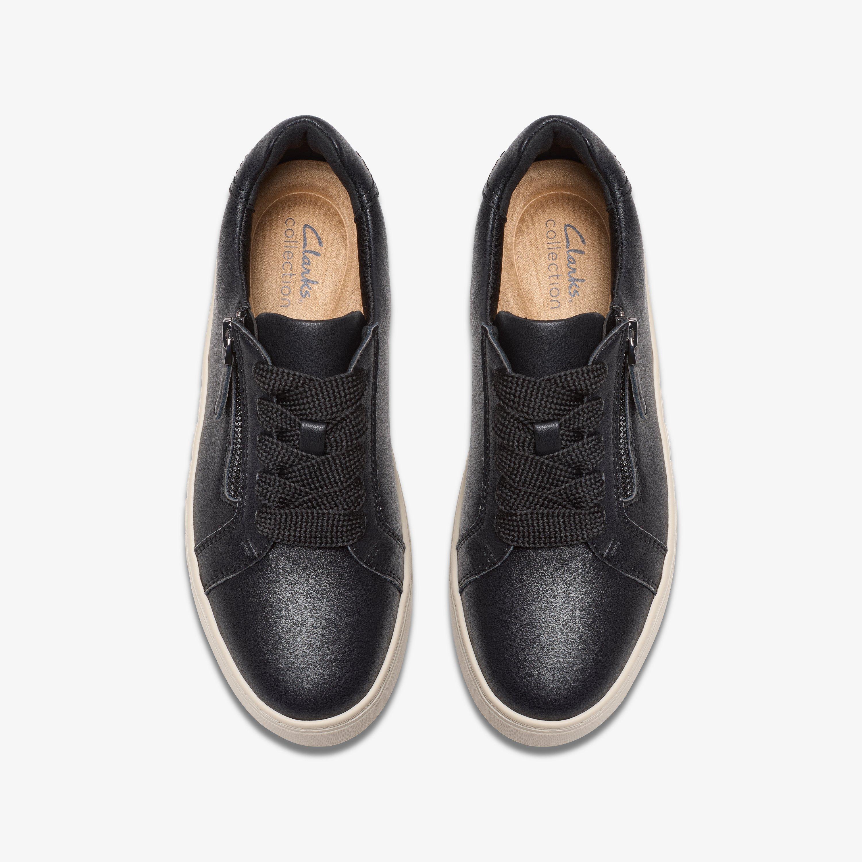 Womens Mykah Joy Black Leather Shoes | Clarks