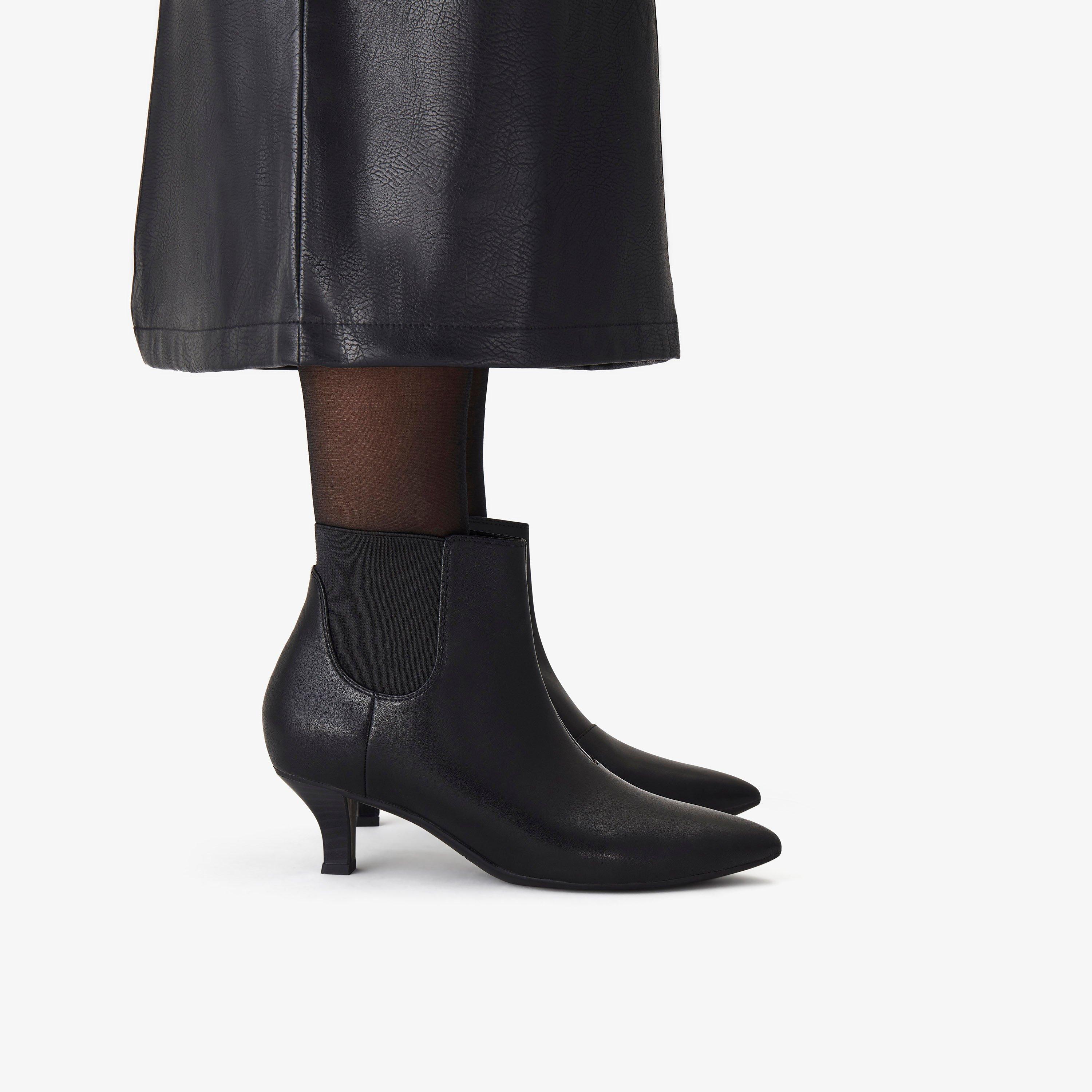 Womens Kepley Erin Black Ankle Boots | Clarks