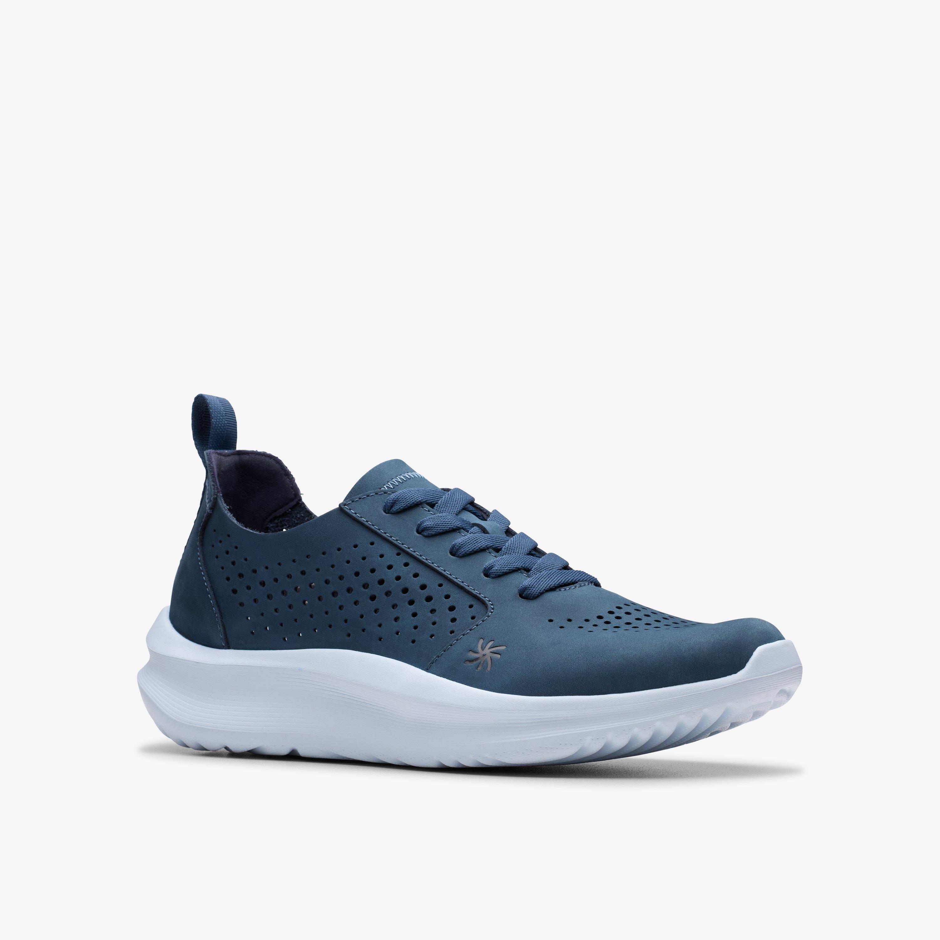Womens Solevana Style Navy Sneakers | Clarks