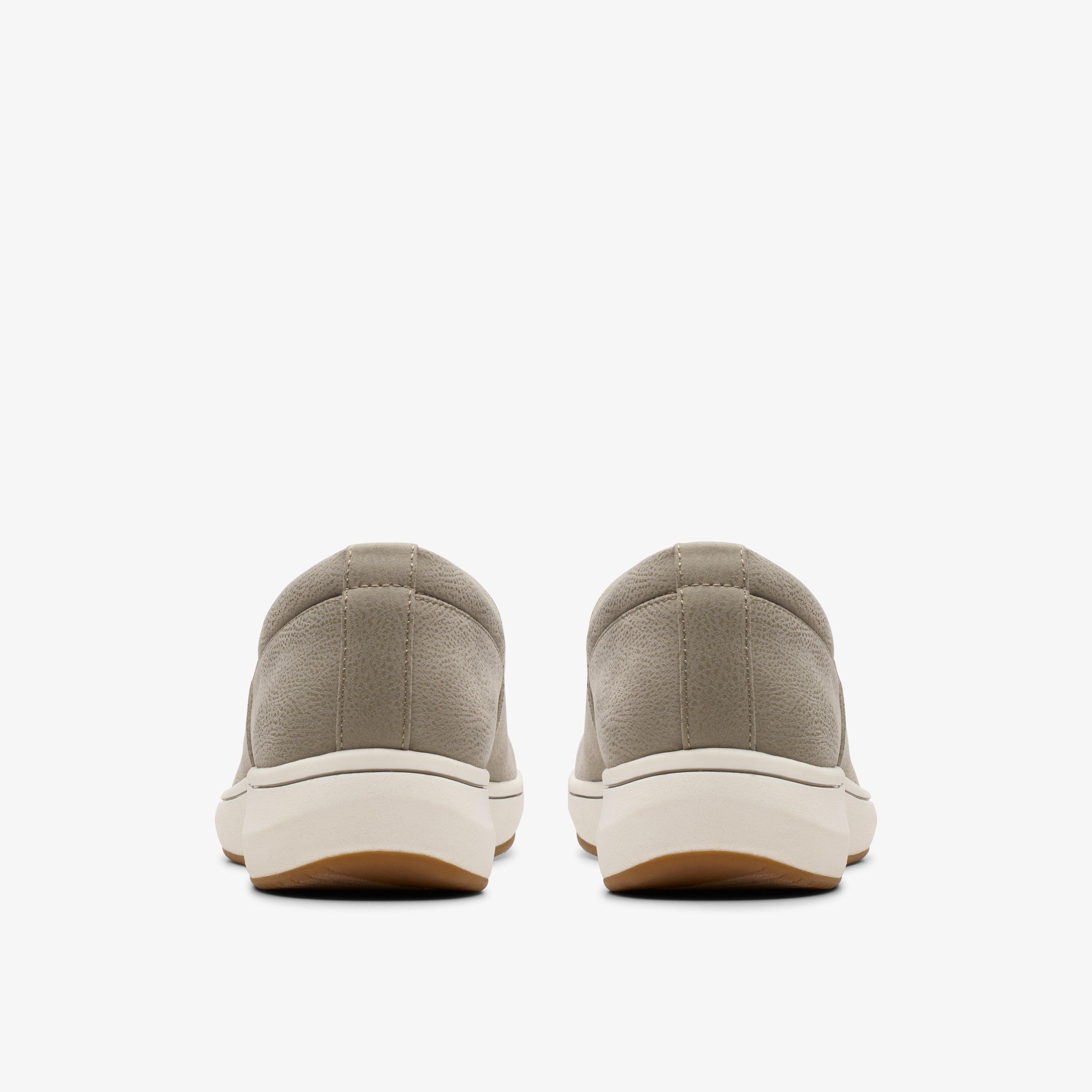 Women's BreezeSky Ria Pale Green Slip-Ons | Clarks