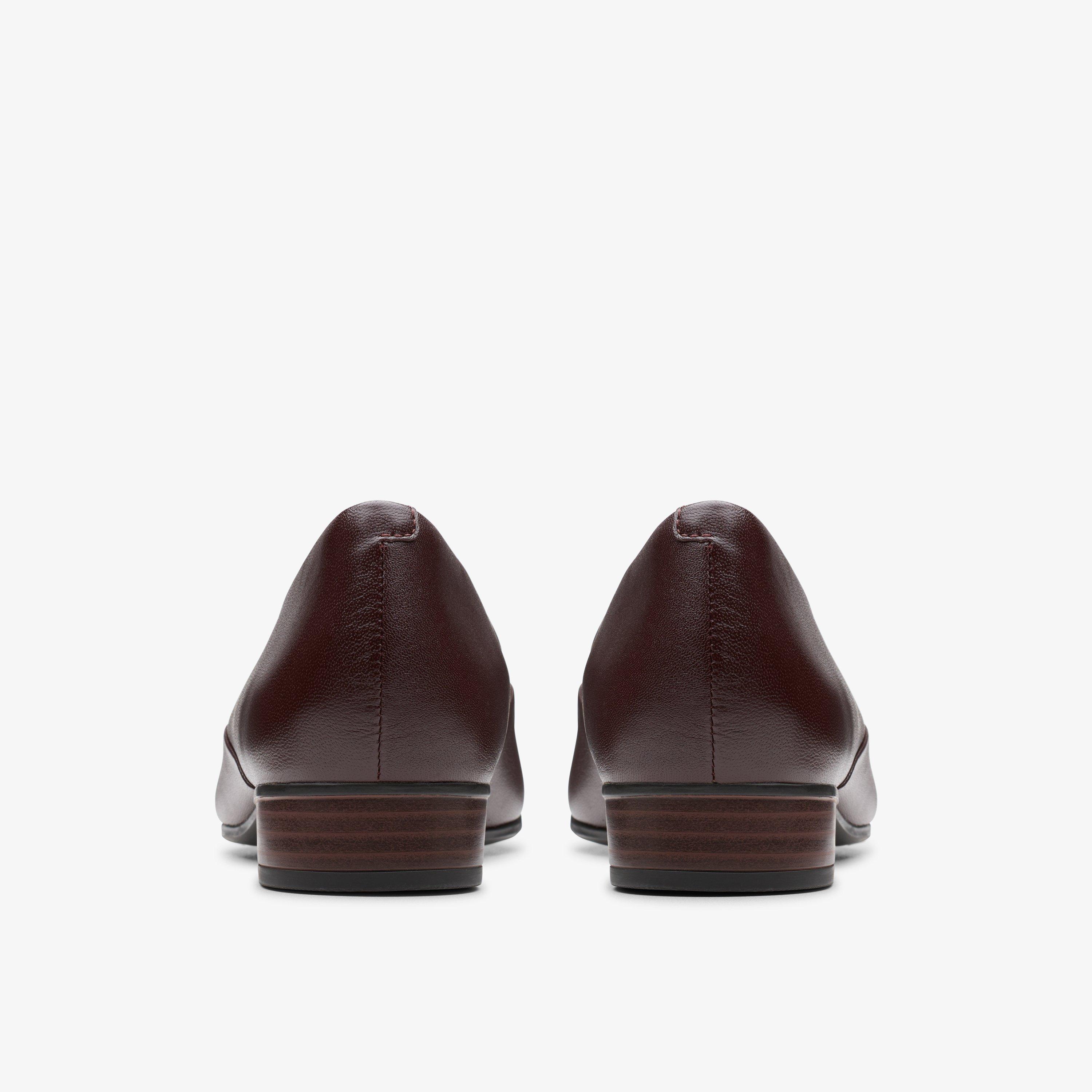 Womens Juliet Rise Merlot Leather Shoes Slip Ons | Clarks Outlet