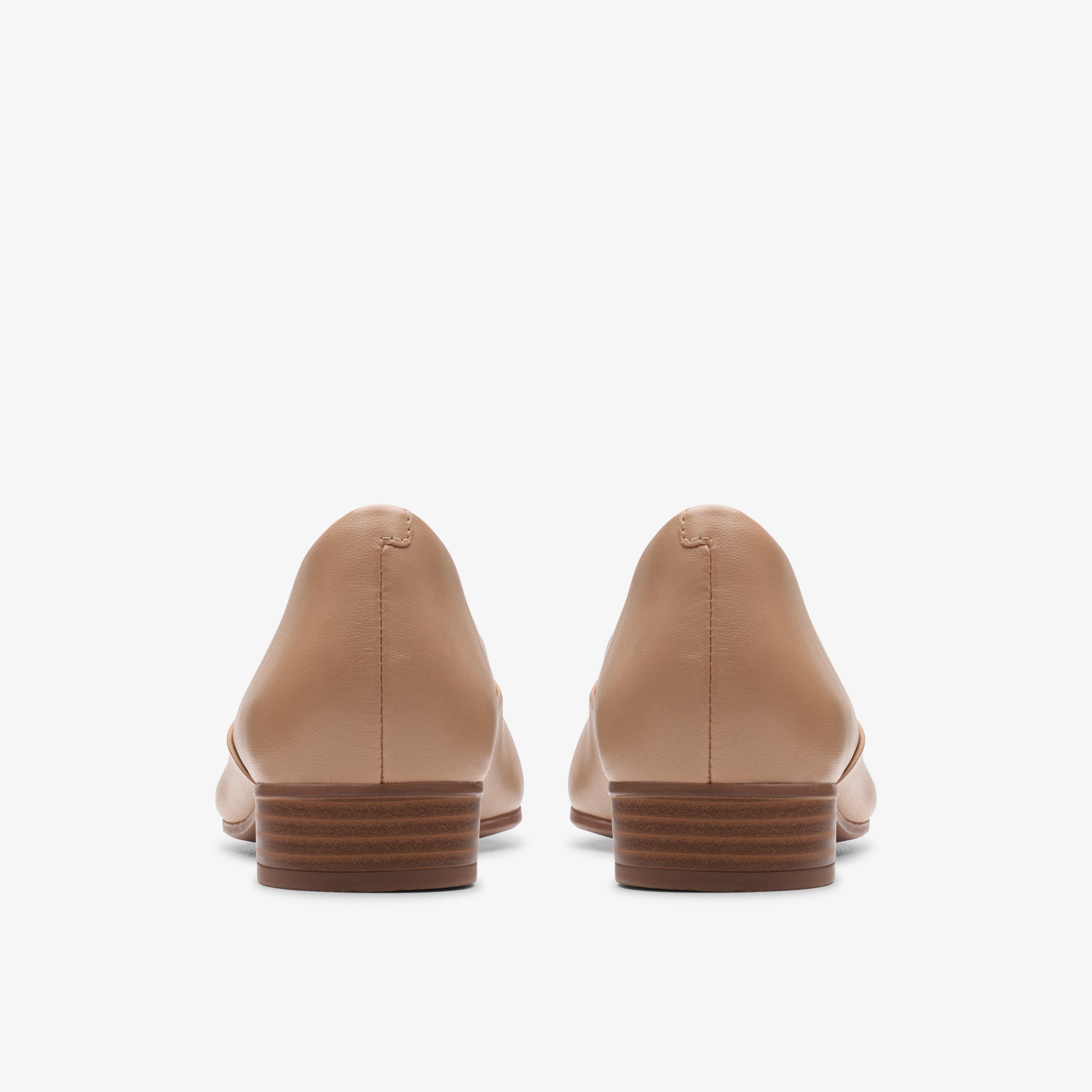 Womens Juliet Rise Warm Beige Leather Shoes Slip Ons | Clarks Outlet