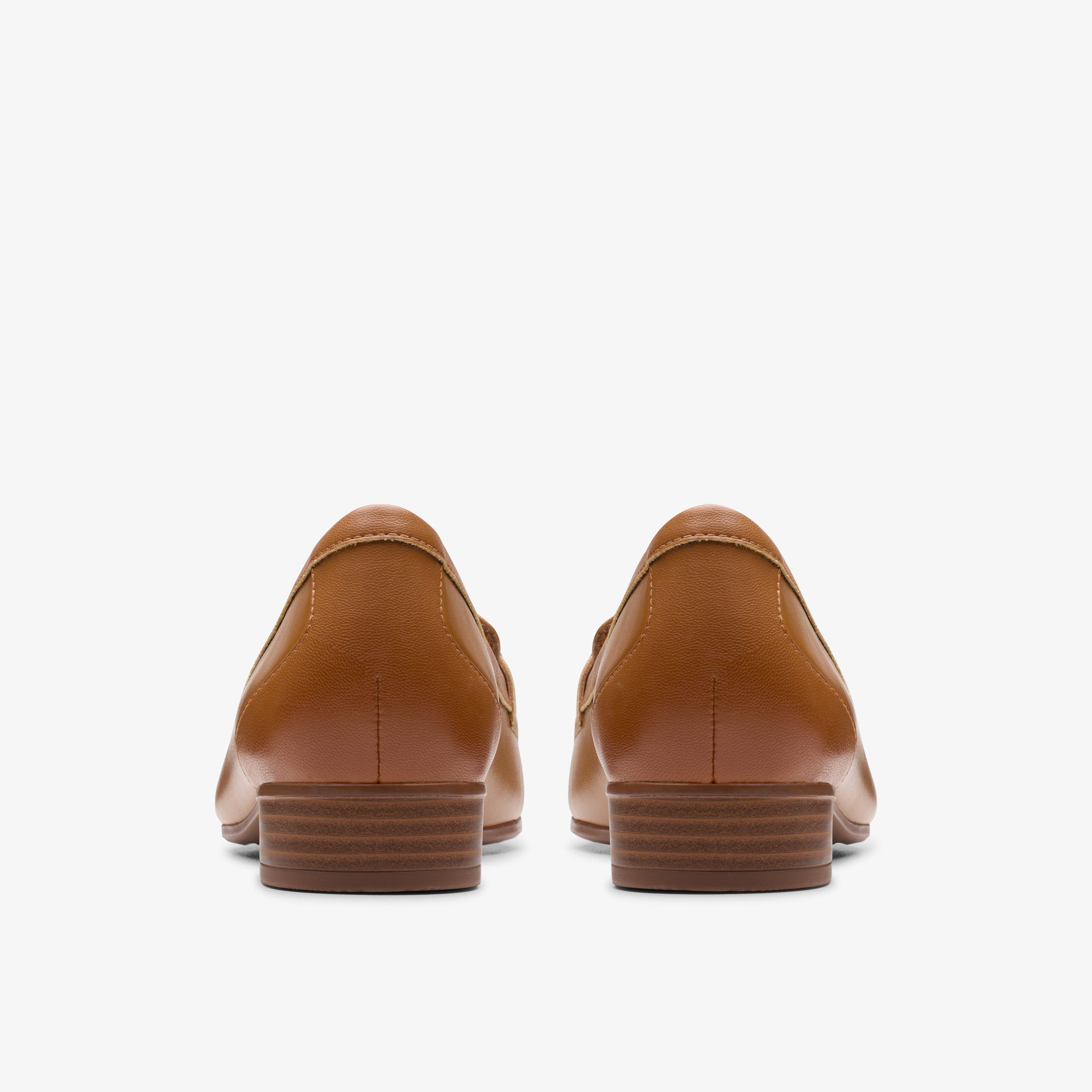 Mocassins en cuir havane Juliet Echo pour femmes | Clarks