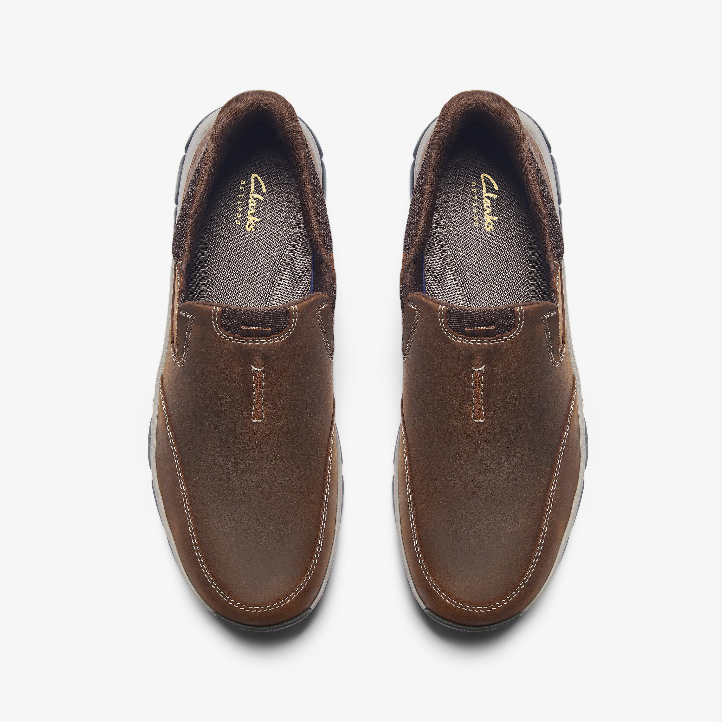 Mens Spypath Step Beeswax Leather Shoes | Clarks