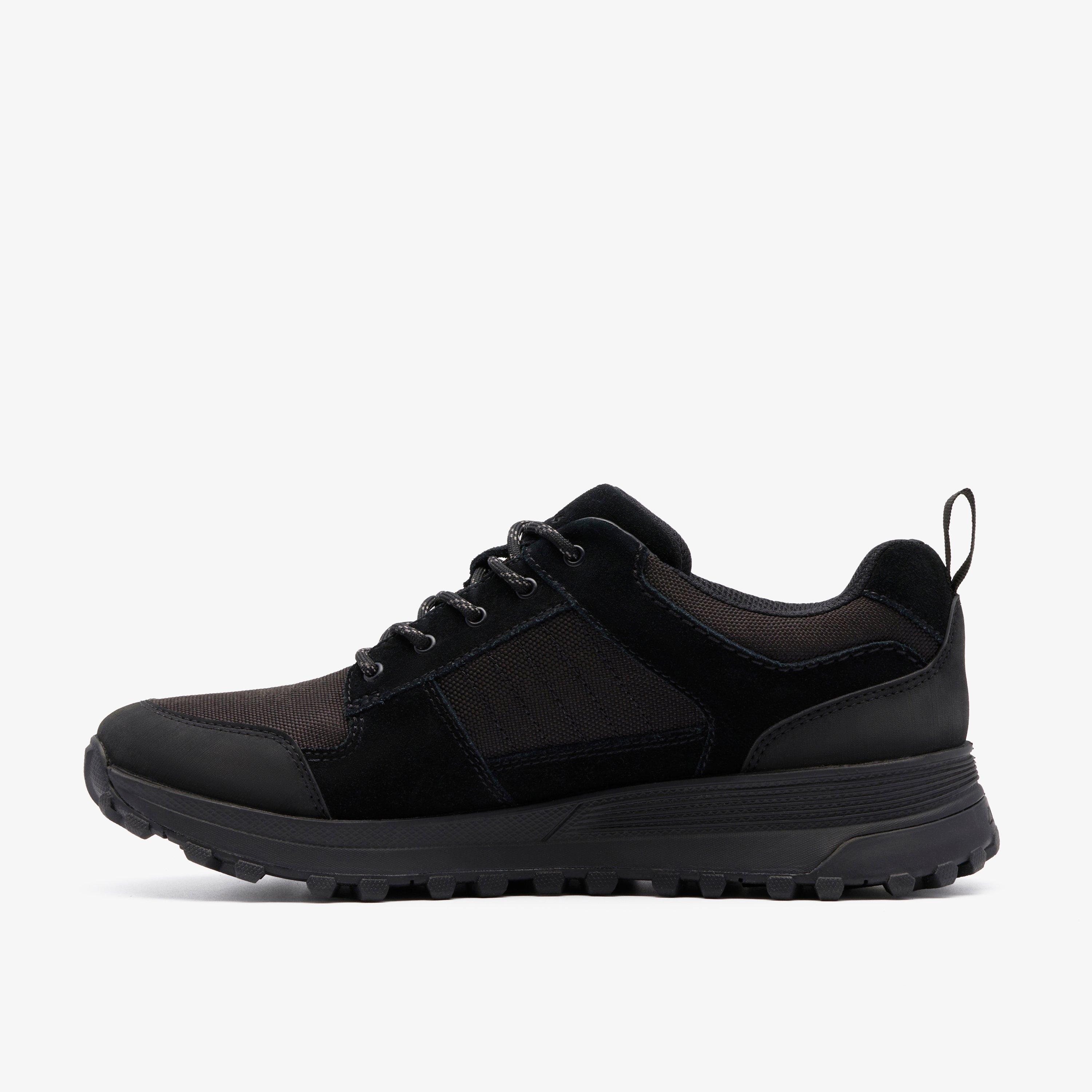 Mens ATL Trek GORE-TEX Black Combination Shoes | Clarks