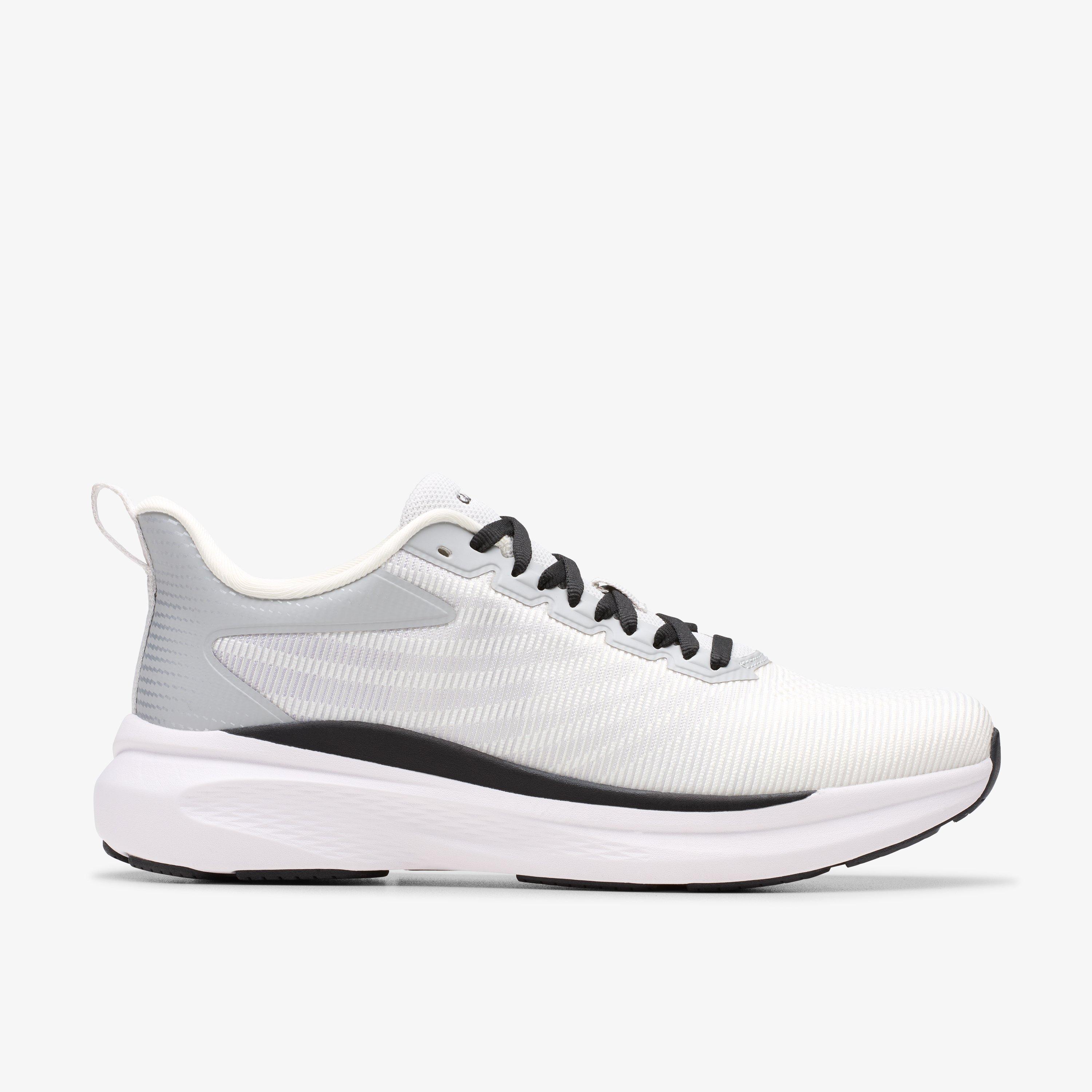 Mens Sprint Lace White Trainers Trainers | Clarks UK