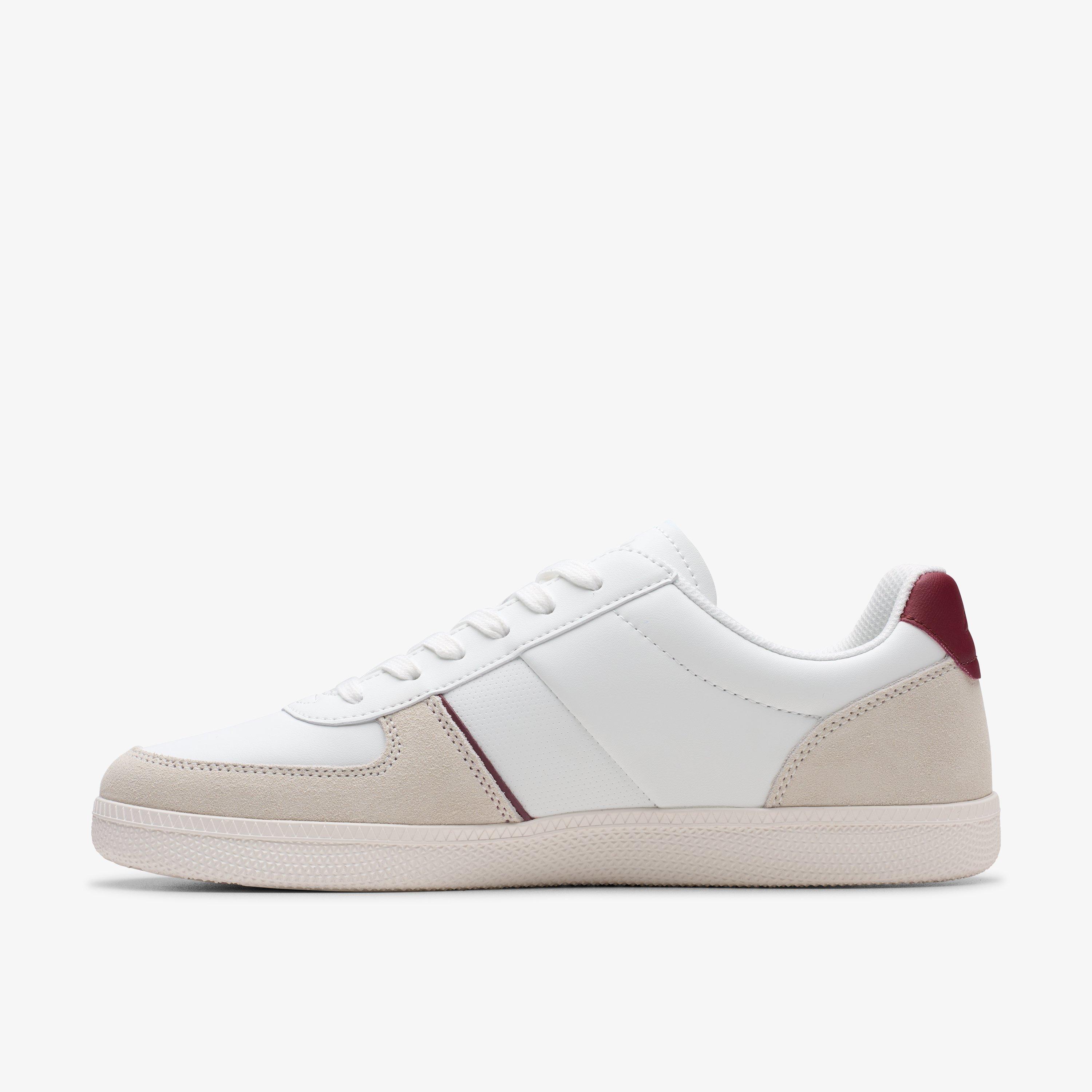 Mens Fosse Go White Trainers | Clarks Outlet