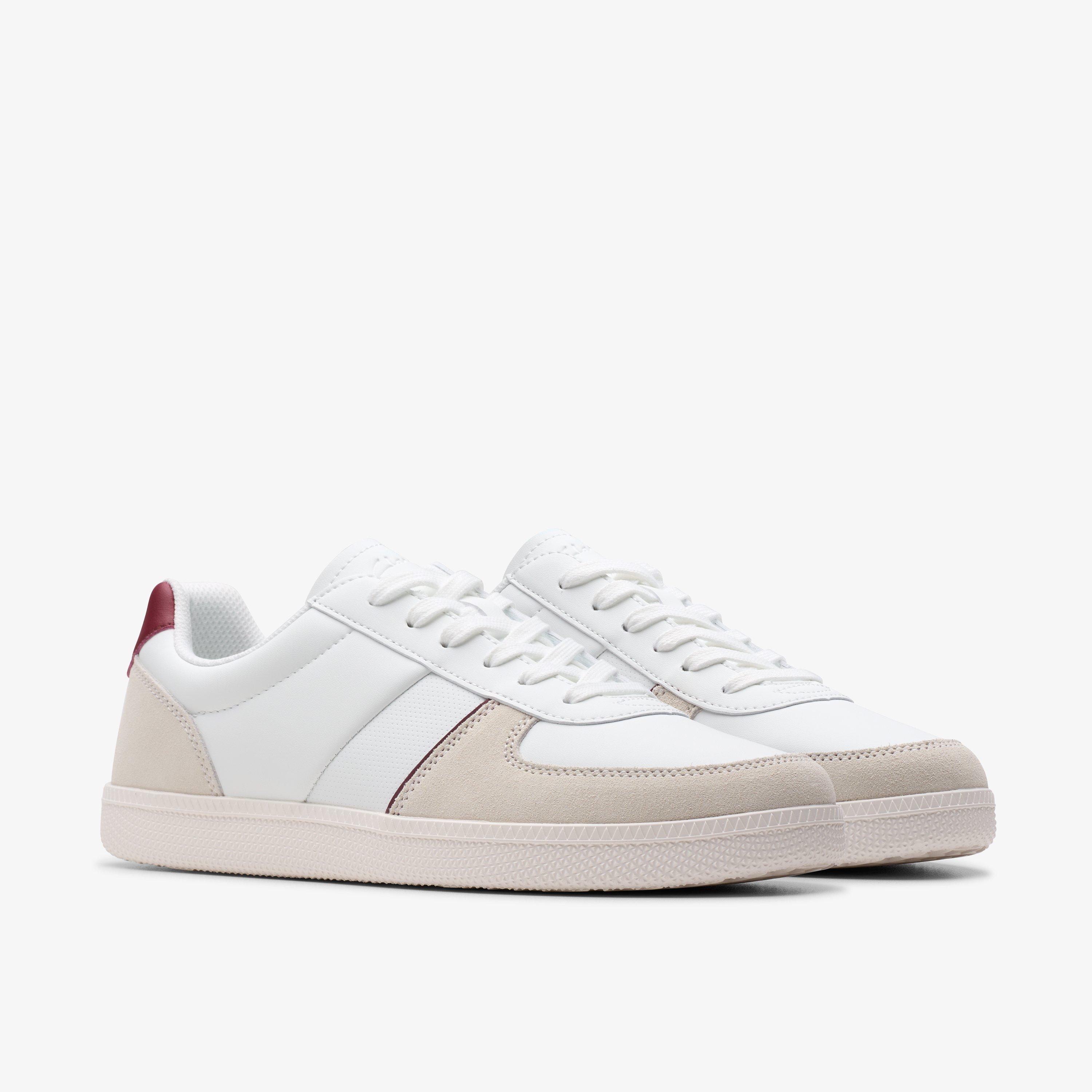Mens Fosse Go White Trainers | Clarks Outlet