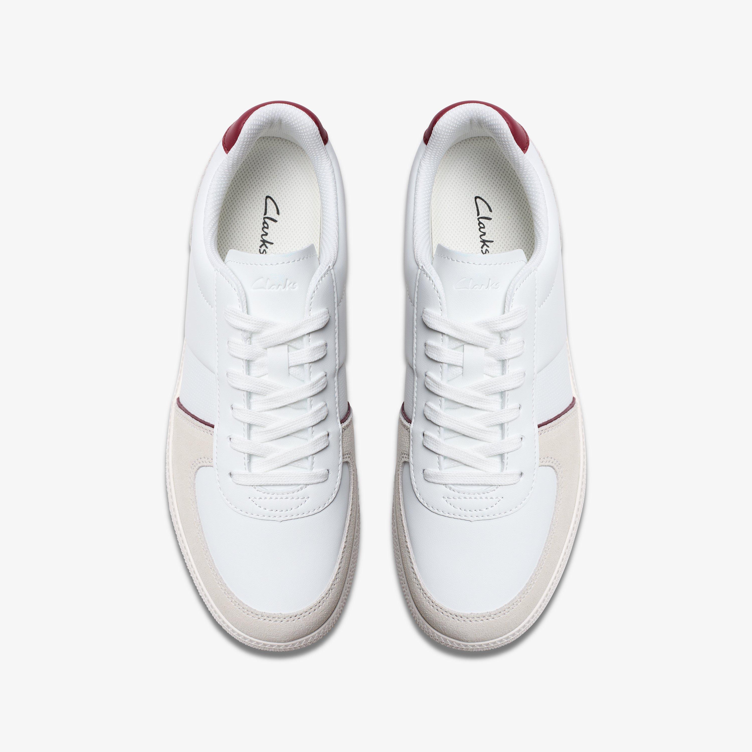 Mens Fosse Go White Trainers | Clarks Outlet
