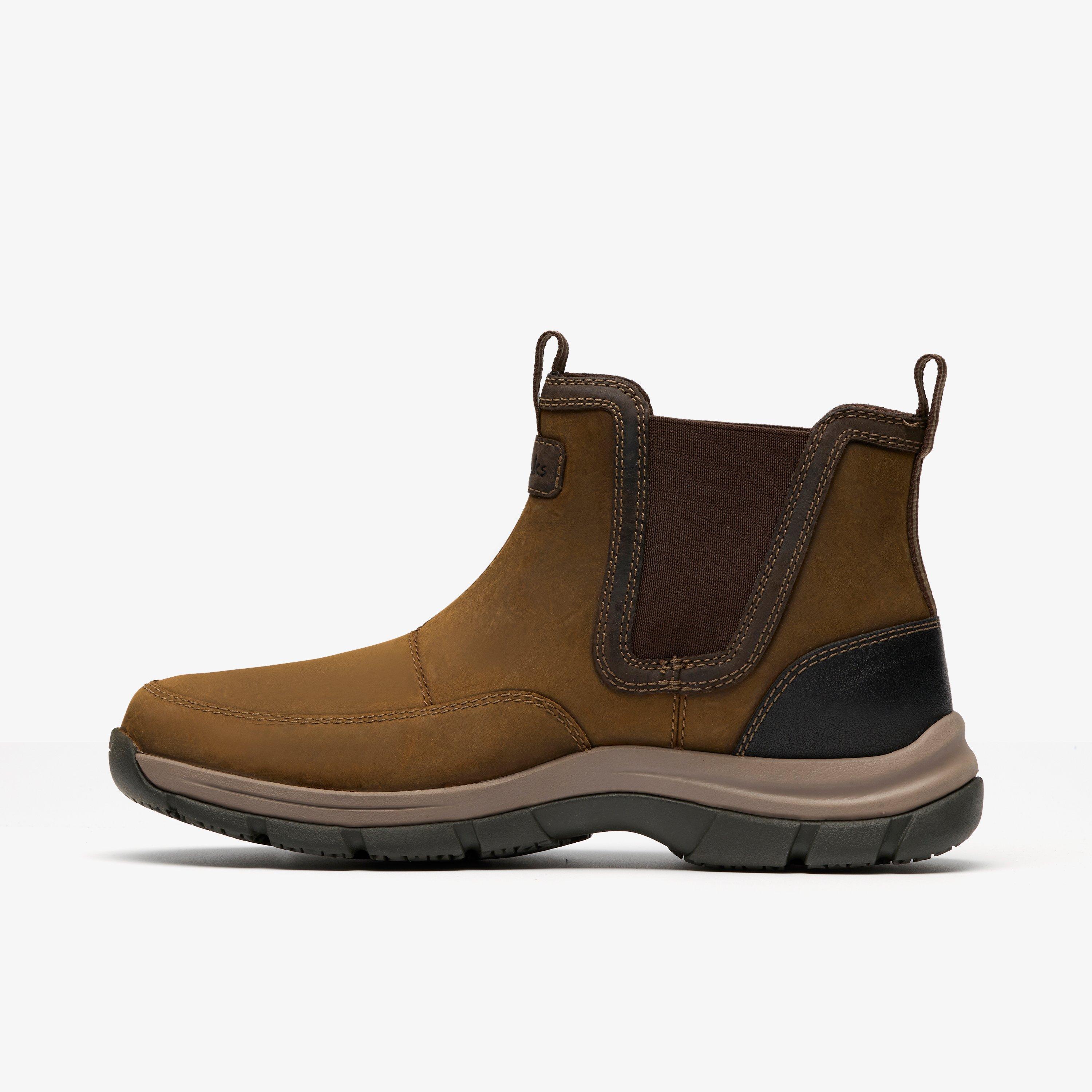 Bottillons Walpath Easy en cuir cire d’abeille pour hommes | Clarks
