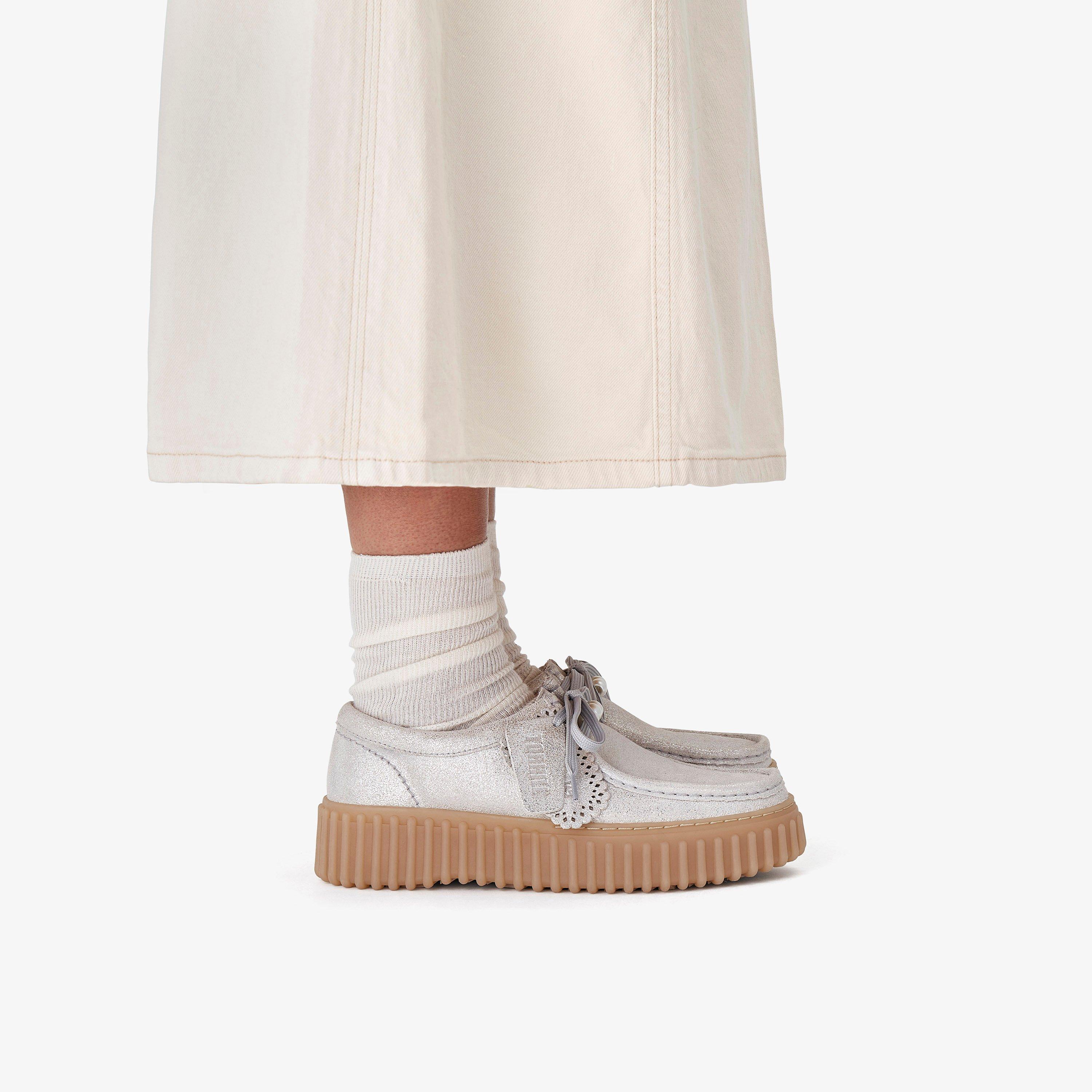 Chaussures Torhill Bee Argent à lacets pour femmes Torhill | Clarks