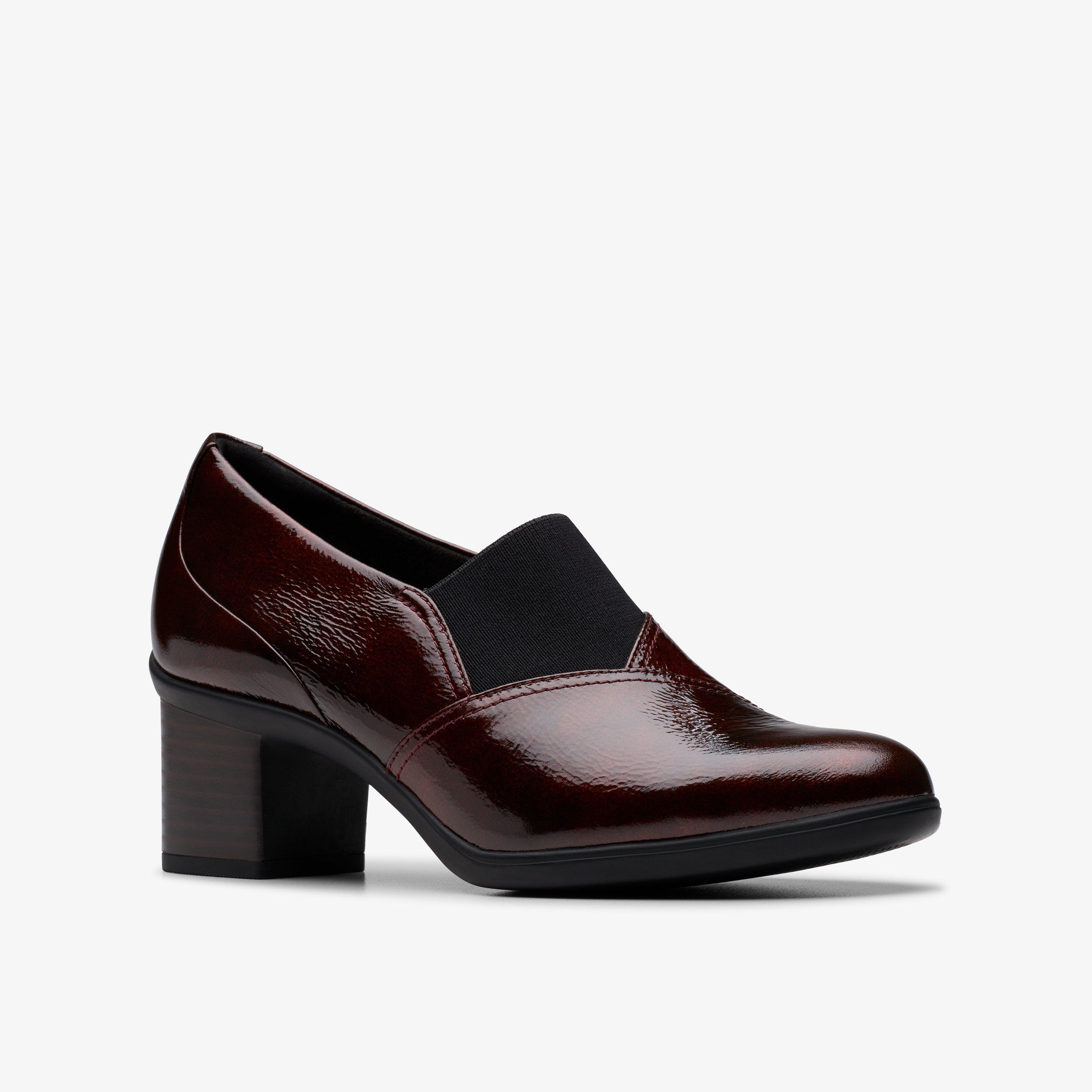 Womens Shaya Tess Merlot Troer Shoes | Clarks