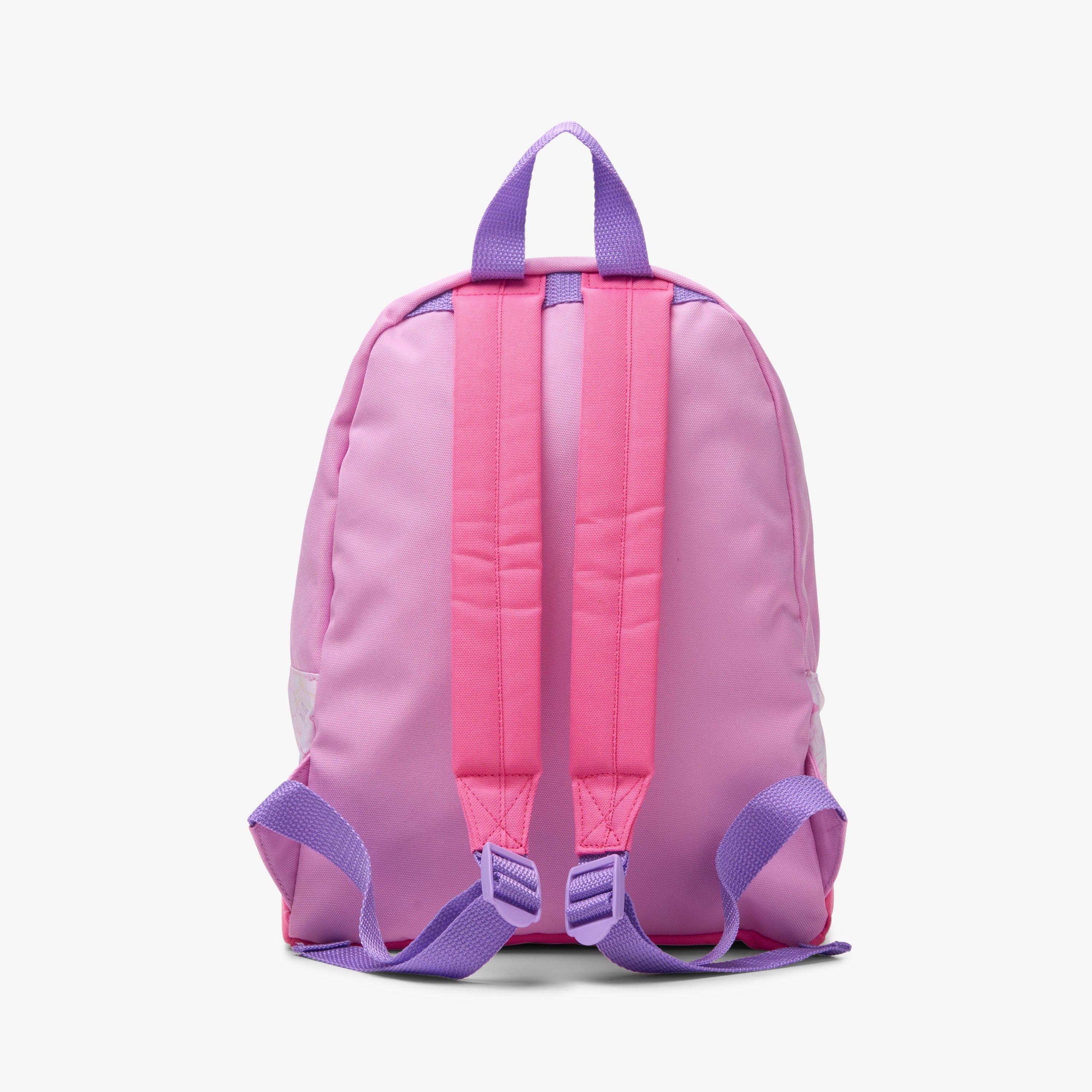 Girls Bluey Backpack Small Pink Combination Backpack Bags | Clarks UK