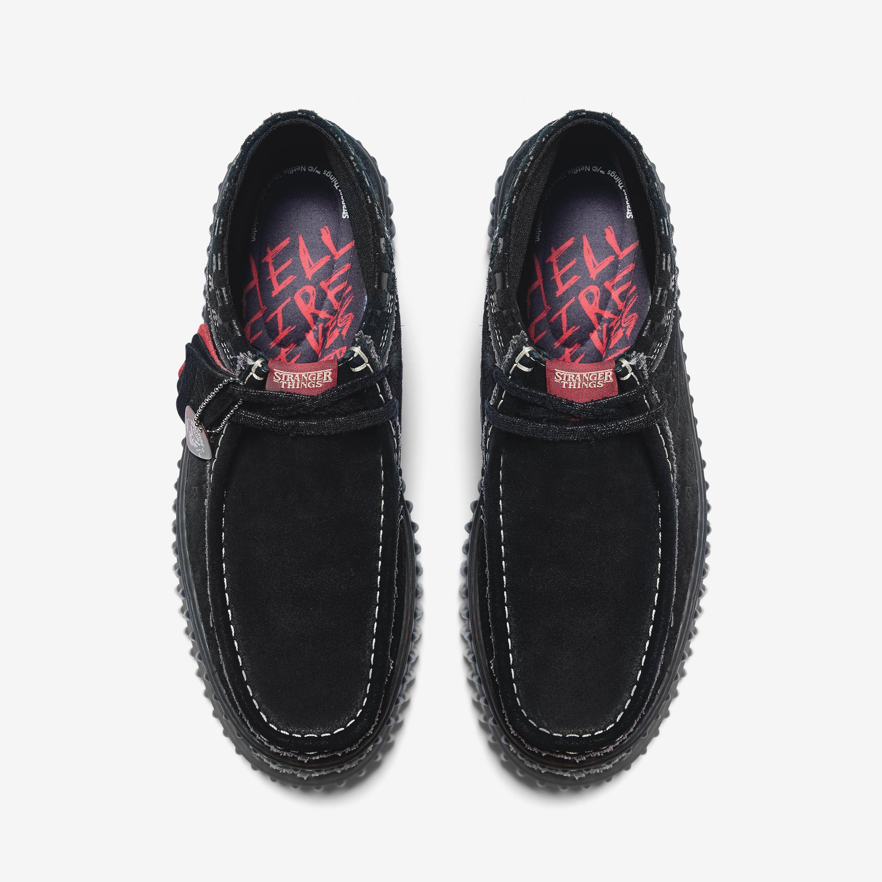 Men's Stranger Things x Torhill Hi Black Boot | Clarks CA