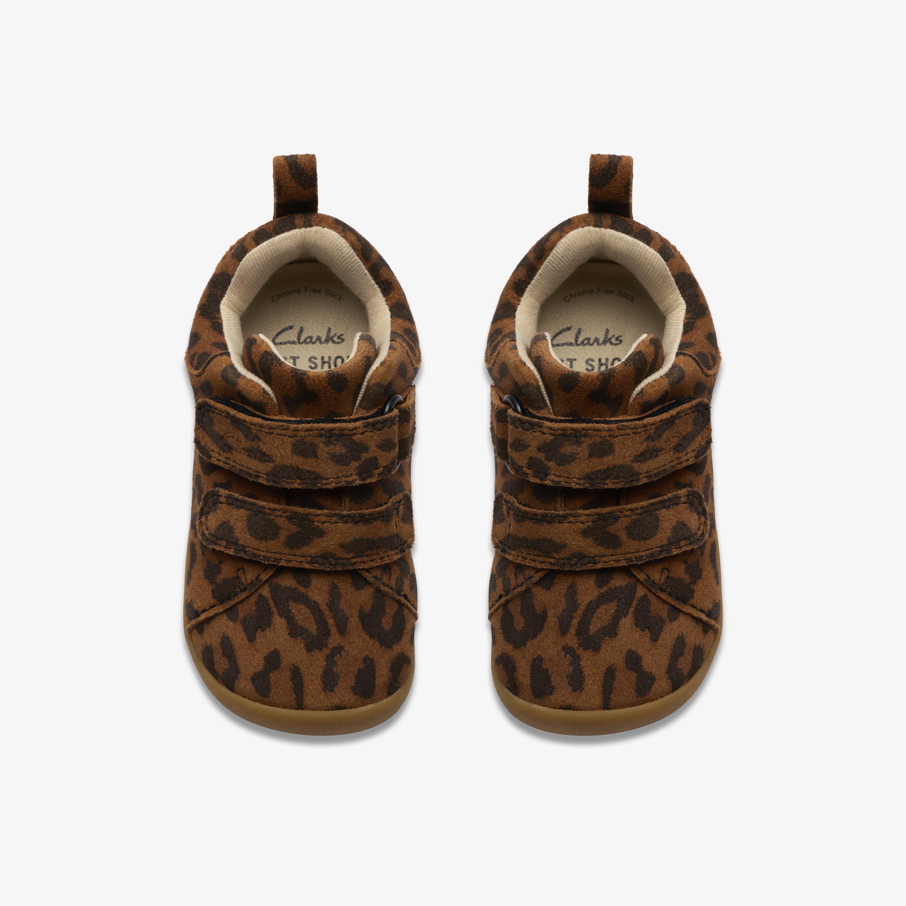 Meisjes Roamer Craft Peuter Luipaard Print Pre Walker | Clarks