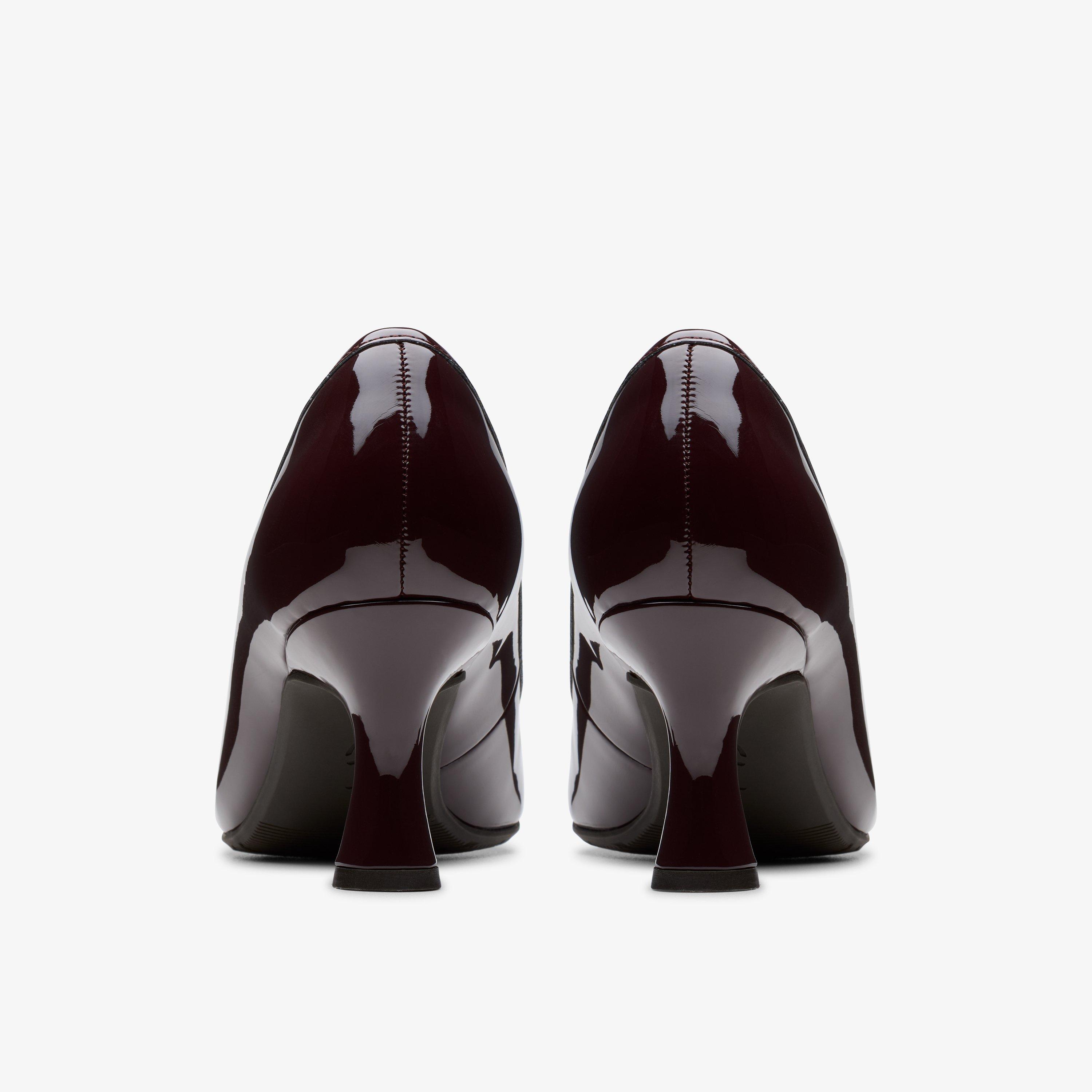 Womens Kataleyna West Merlot Heels | Clarks