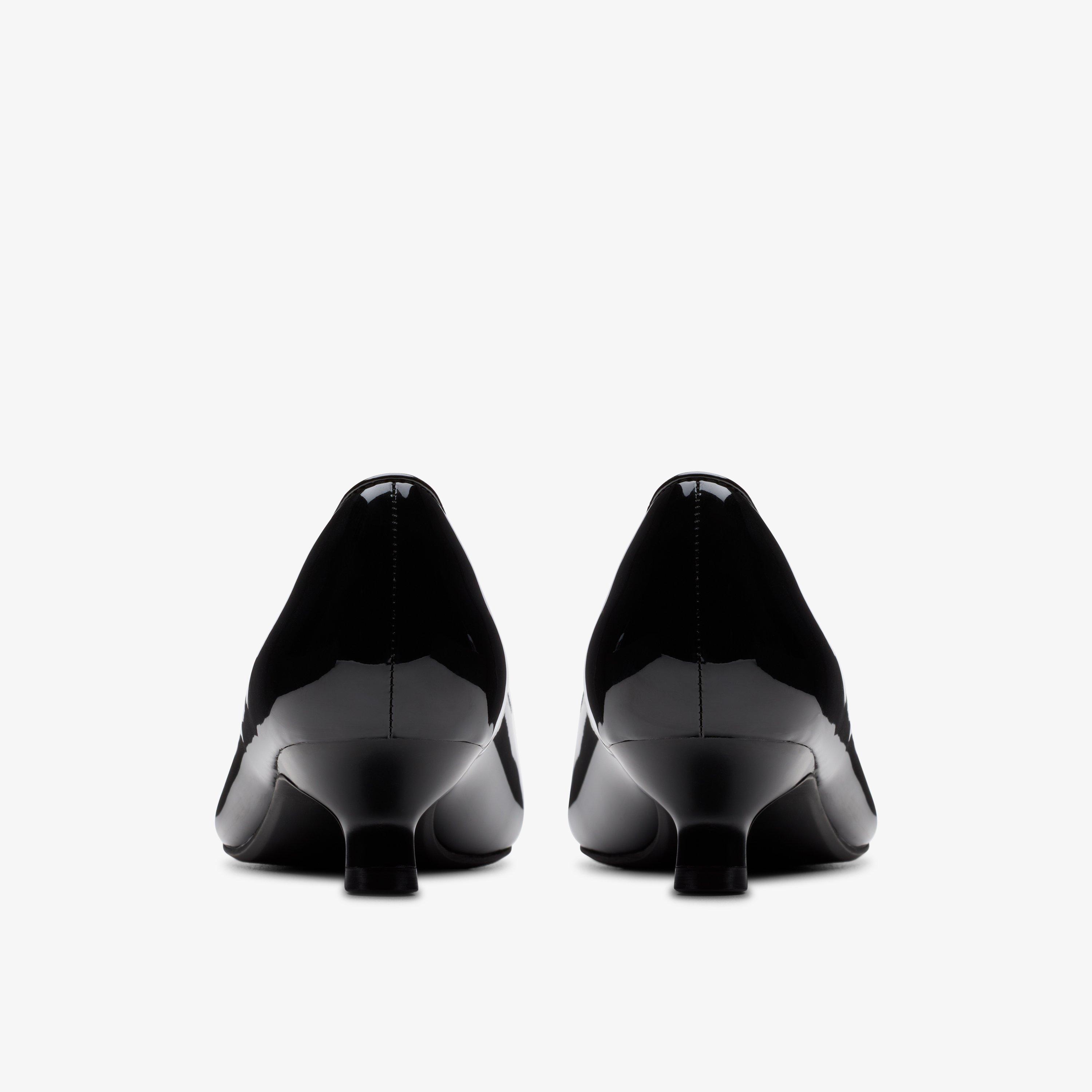 Womens Scarlyt Piper Black Patent Pumps | Clarks