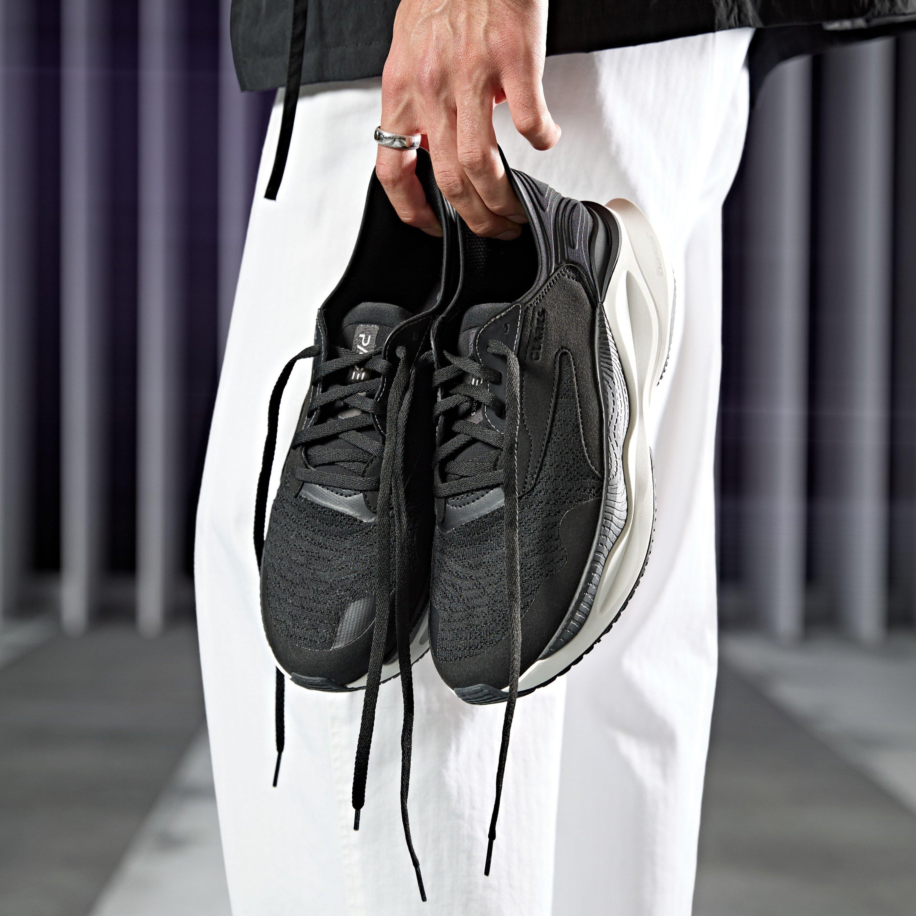 PACE Men's Black & White Athleisure Shoes | Clarks