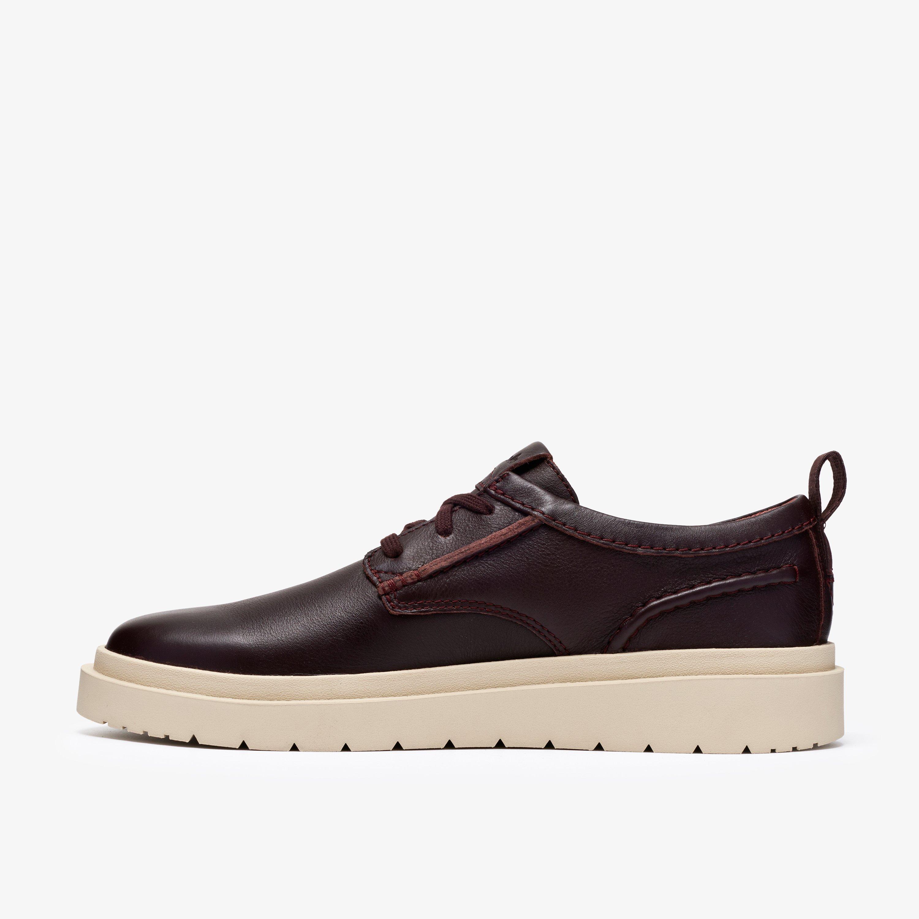 Herren Polden Lace Braunes Leder Schuhe Schuhe | Clarks