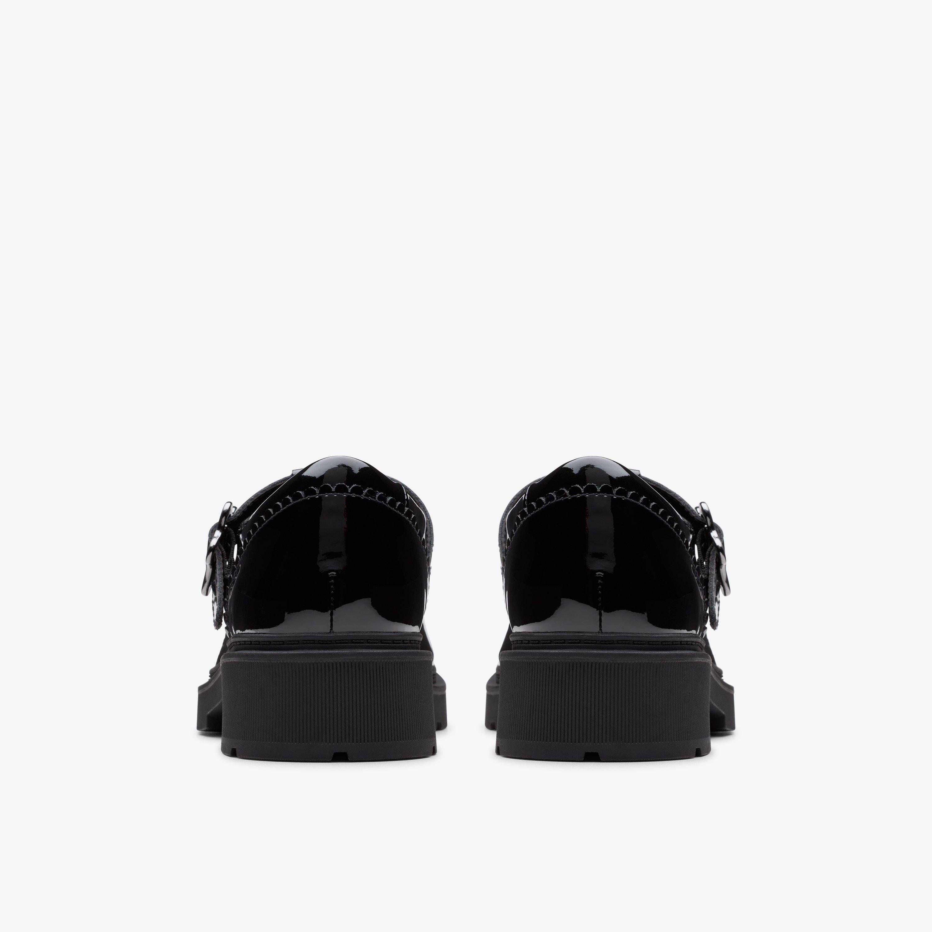 Boys, Girls, Kids Unisex Eris Hope Youth Black Patent T Bar Shoes ...