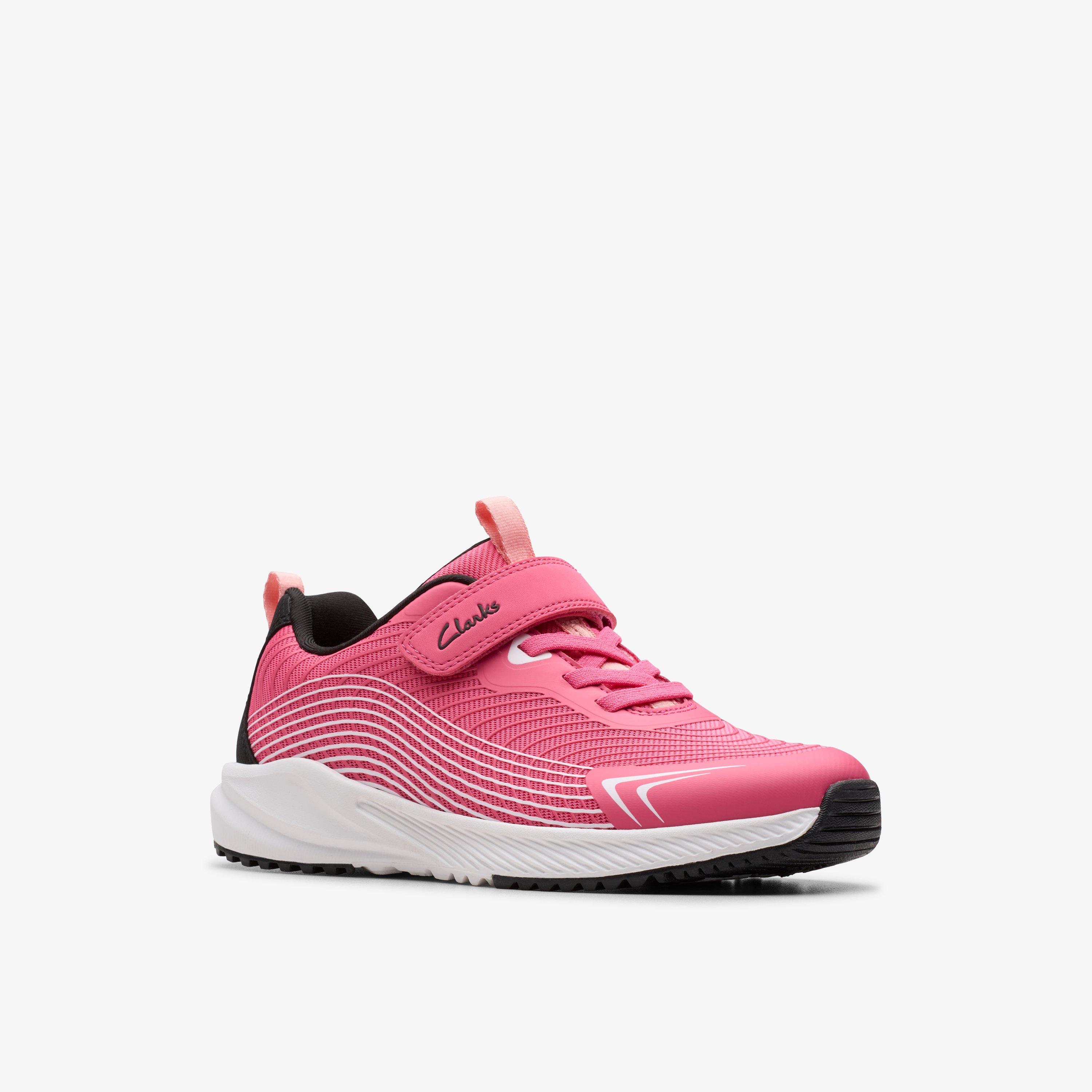 Zapatillas Sintéticas Rosas para Niños Deyes Dash Kid | Clarks