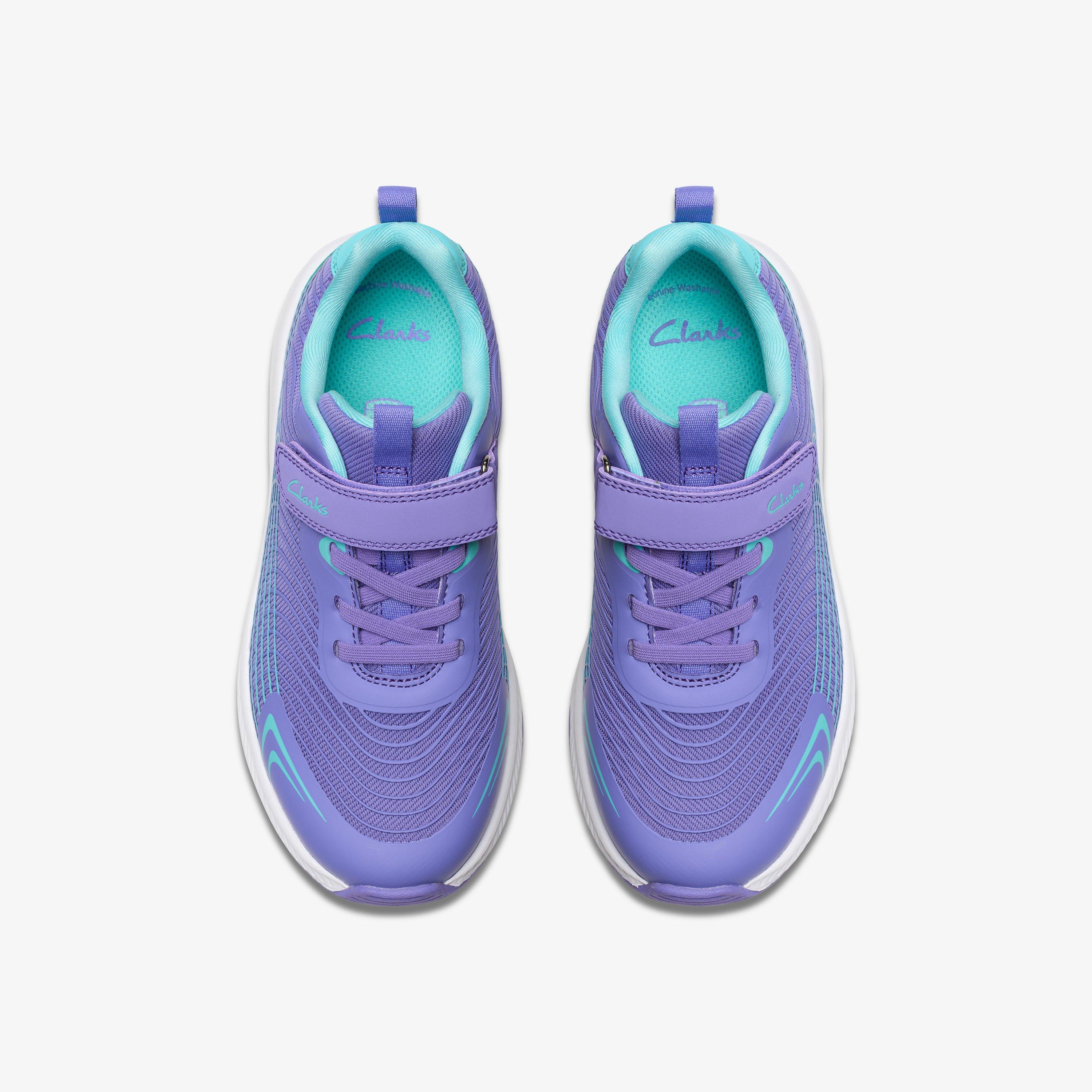 Baskets Synthétiques Enfant Filles Deyes Dash Violet | Clarks