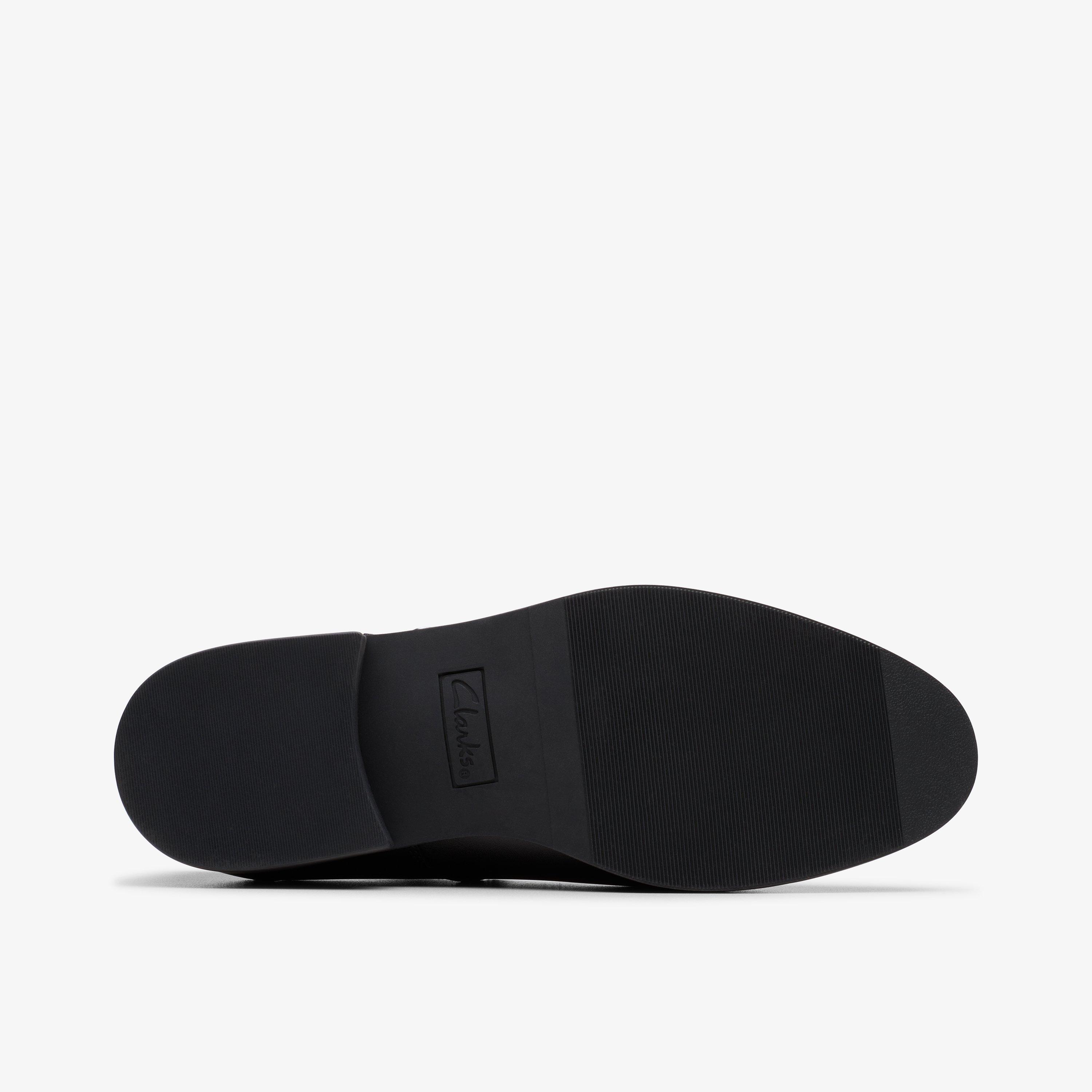 Girls, Kids Unisex Tapa Hope Youth Black Leather T Bar Shoes, School ...