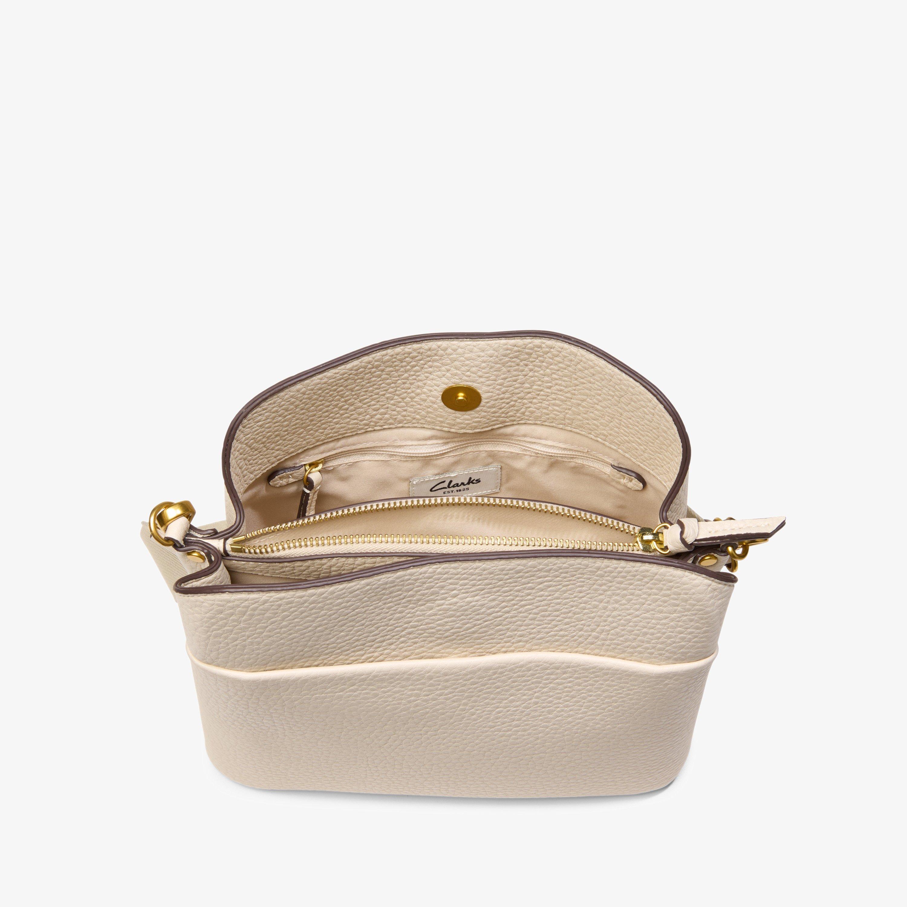 Womens Clara Crossbody Cream Across Body Bag | Clarks UK