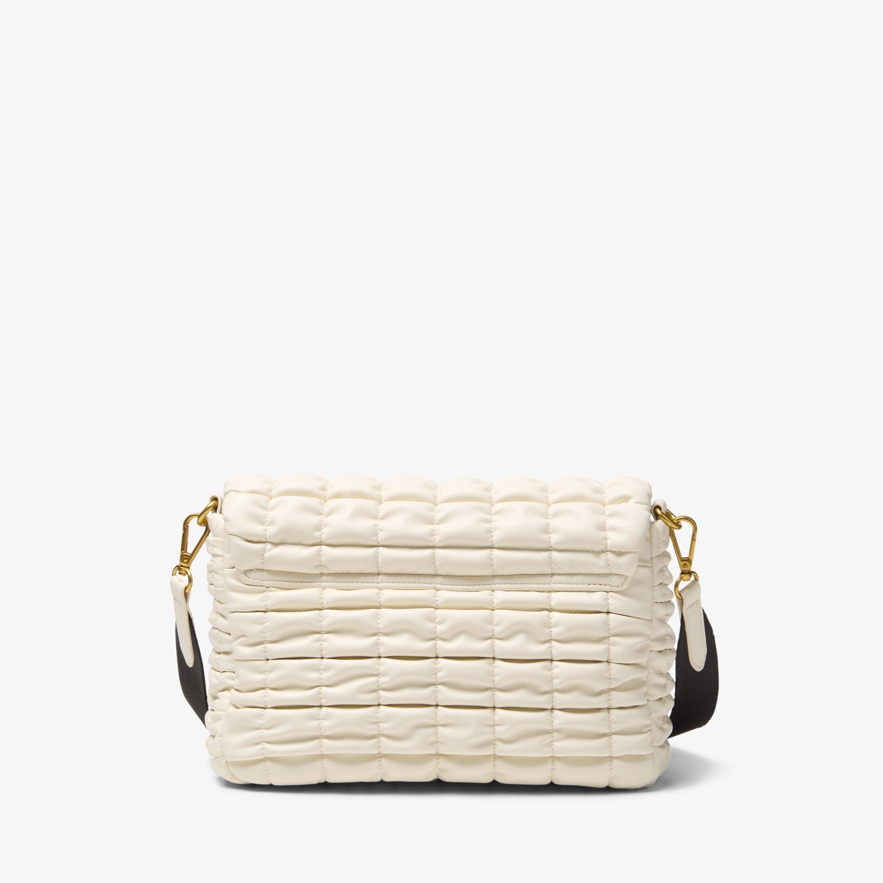 Womens Quilted Cross Cream Across Body Bag | Clarks