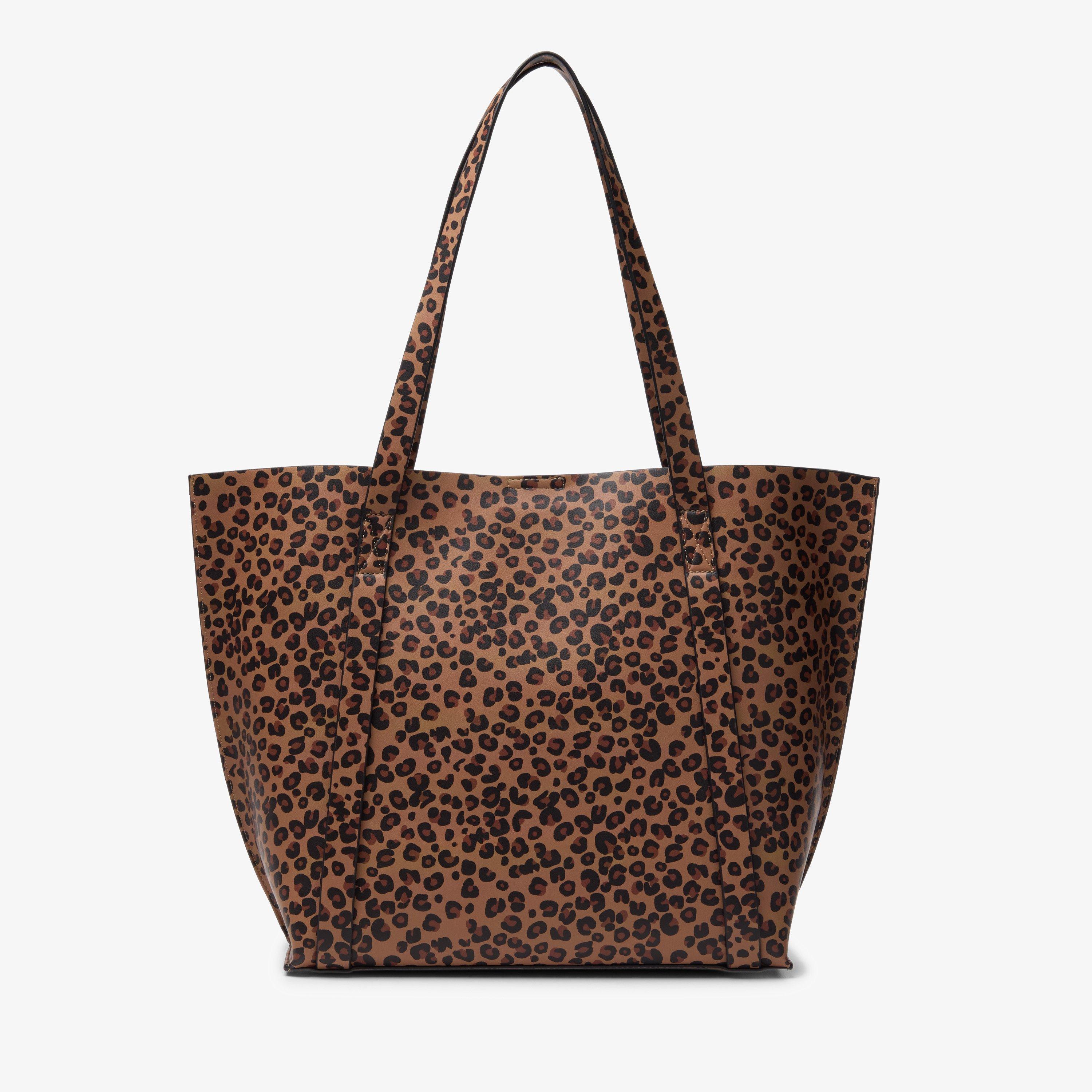 Womens Workwear Tote Leopard Print Shoulder Bag, Tote Bag Bags | Clarks UK