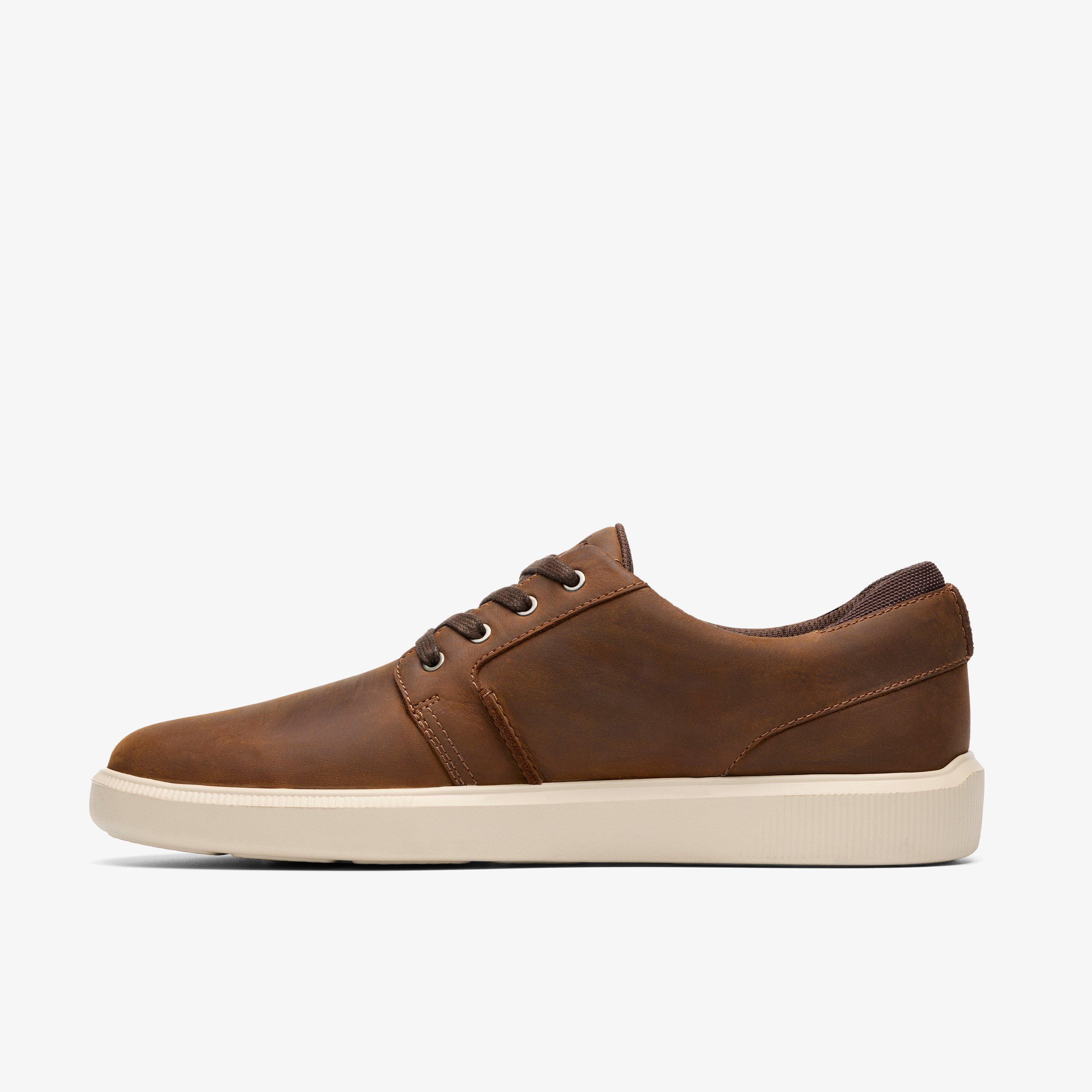 Mens Brodin Seam Beeswax Trainers Lace Up | Clarks UK