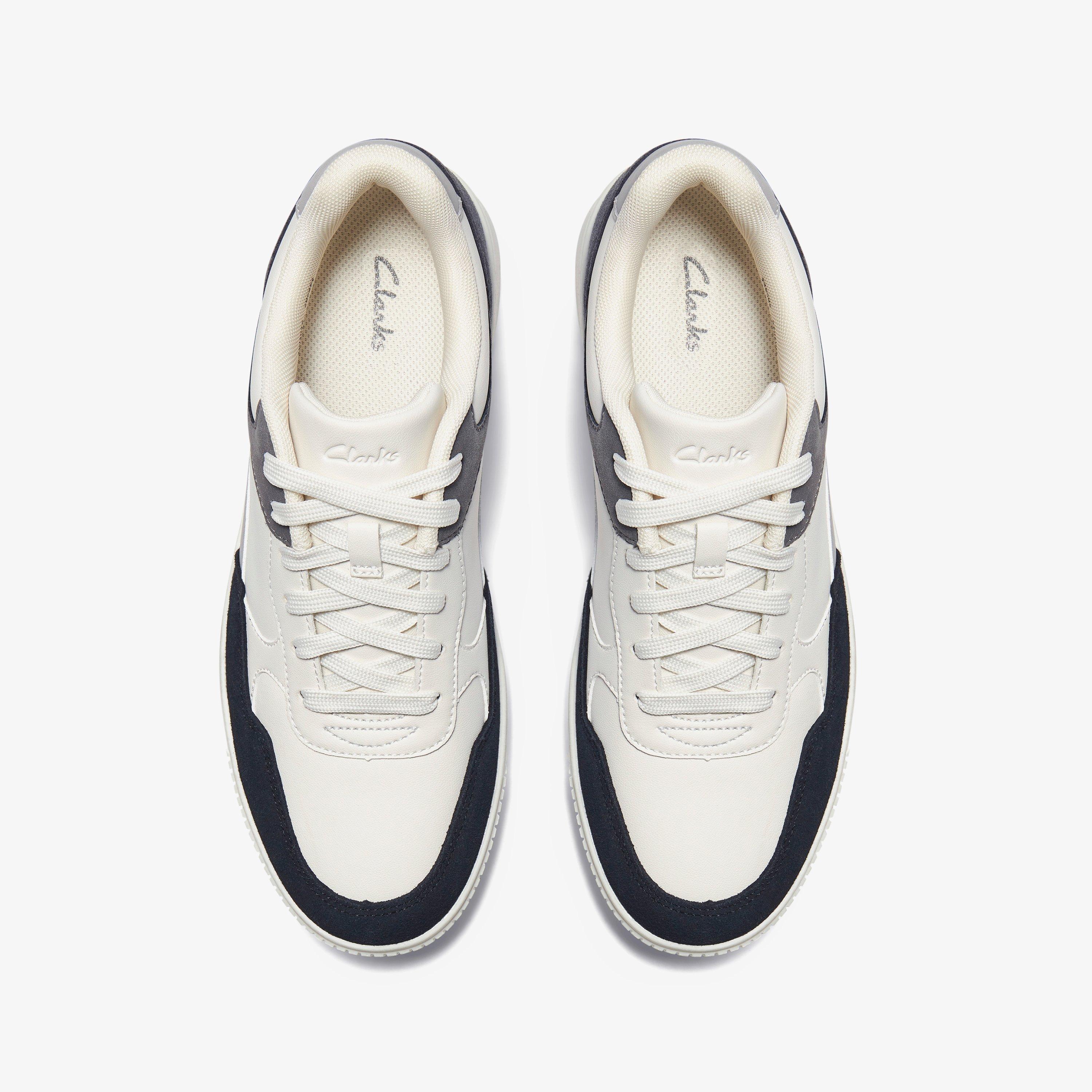 Mens Radcot Lace Grey Combination Trainers | Clarks UK