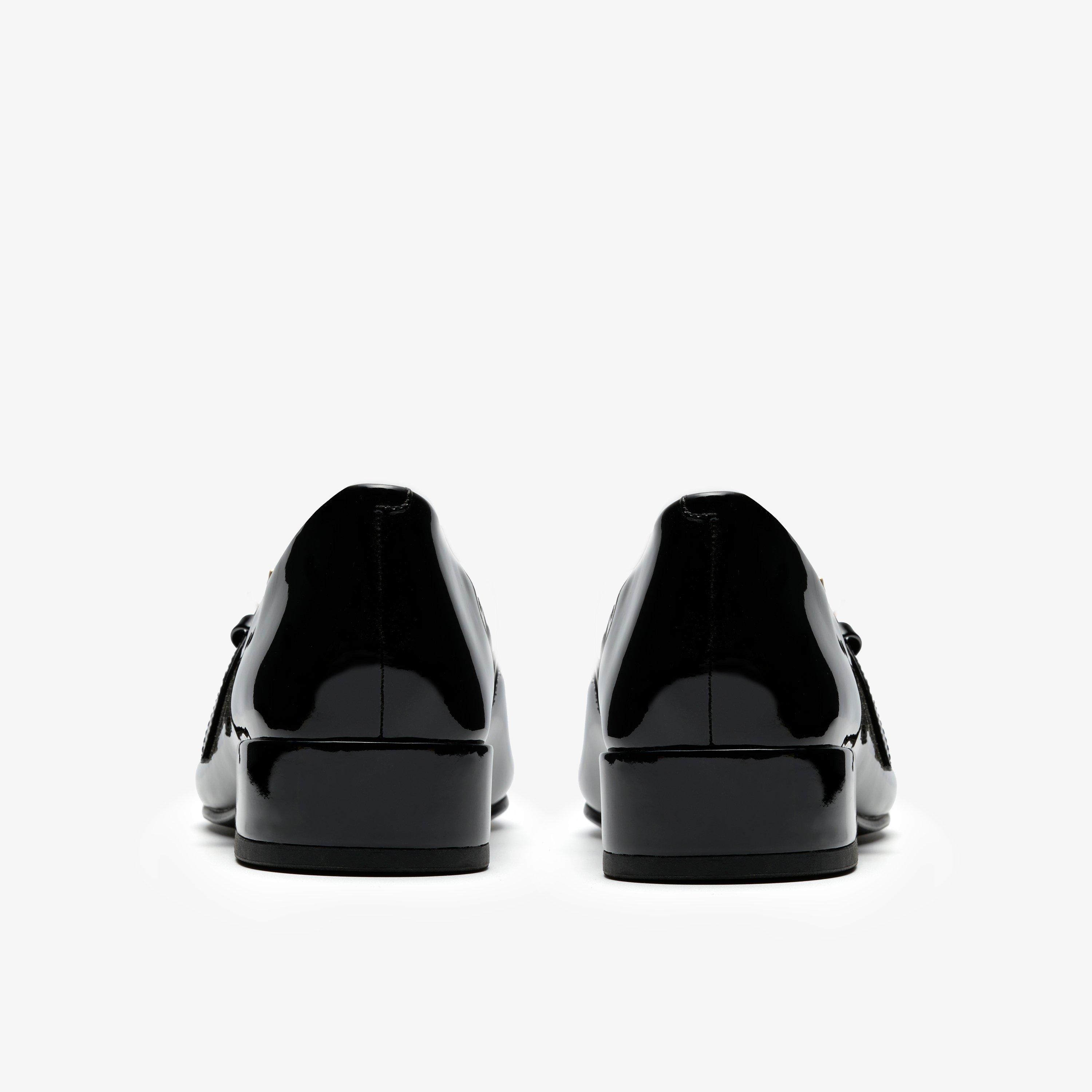 Womens Seren 30 Buckle Black Patent Mary Jane Shoes | Clarks