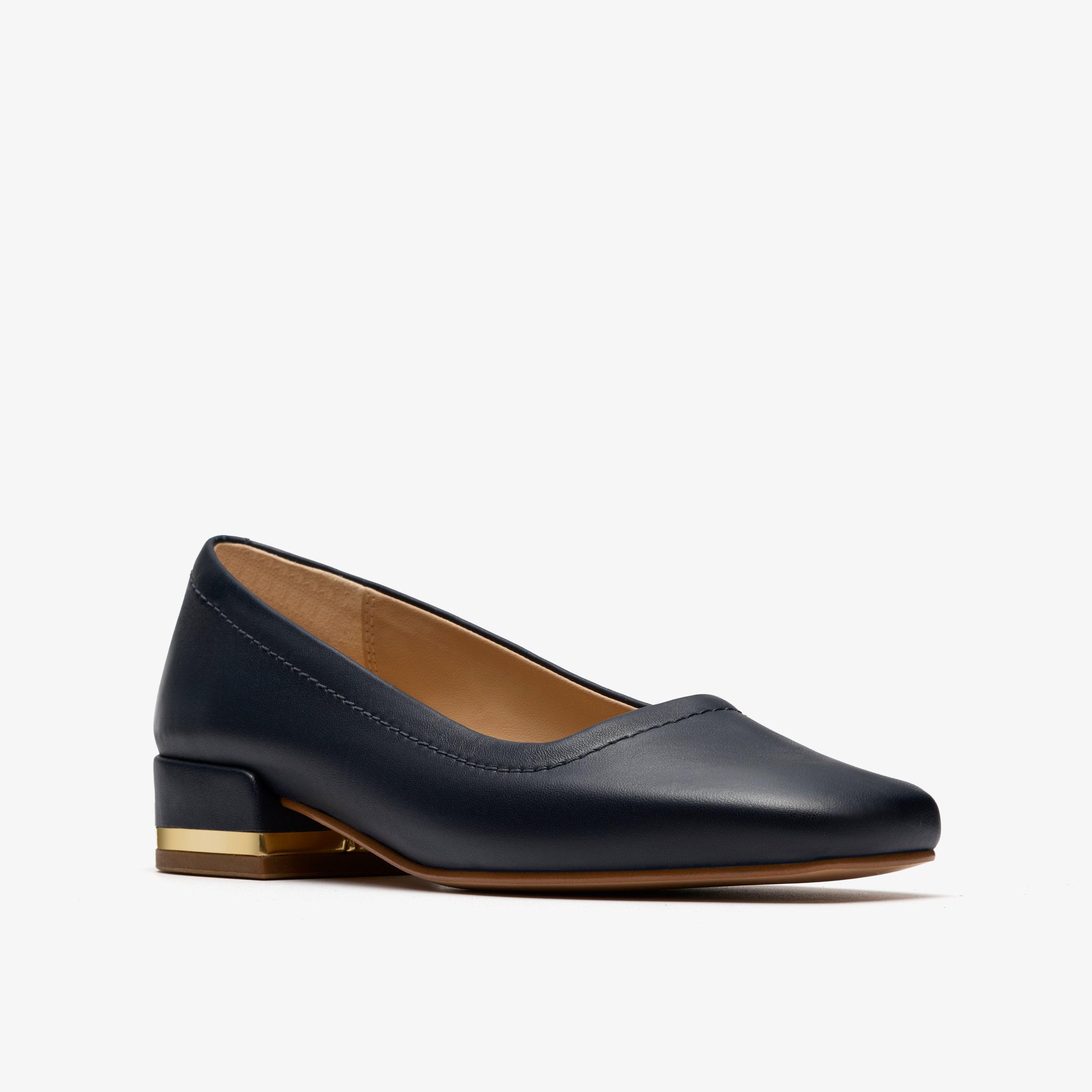 Chaussures à enfiler de cour Seren 30 Court Marine pour femmes | Clarks