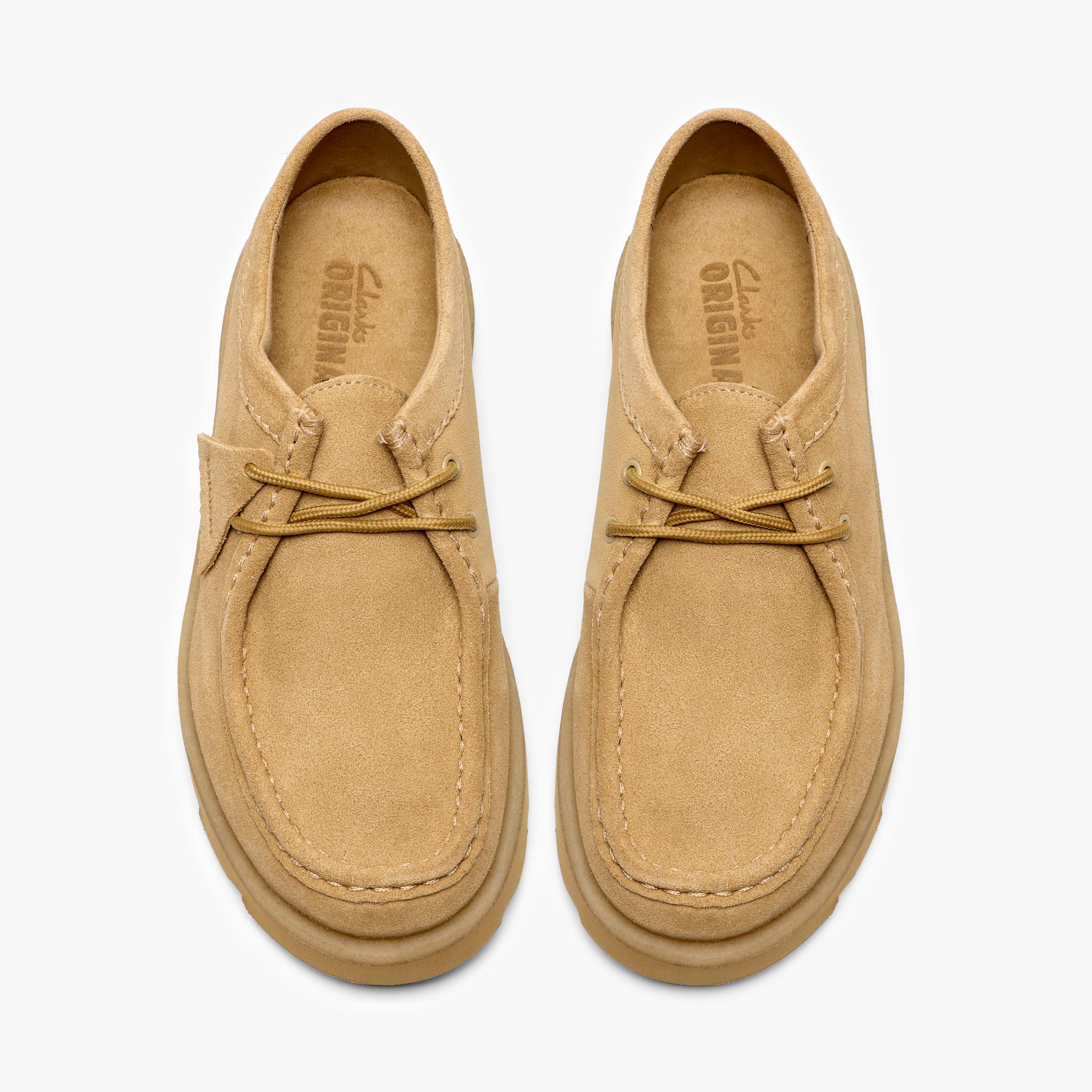 Mens Meare Walla Maple Suede Wallabees | Clarks