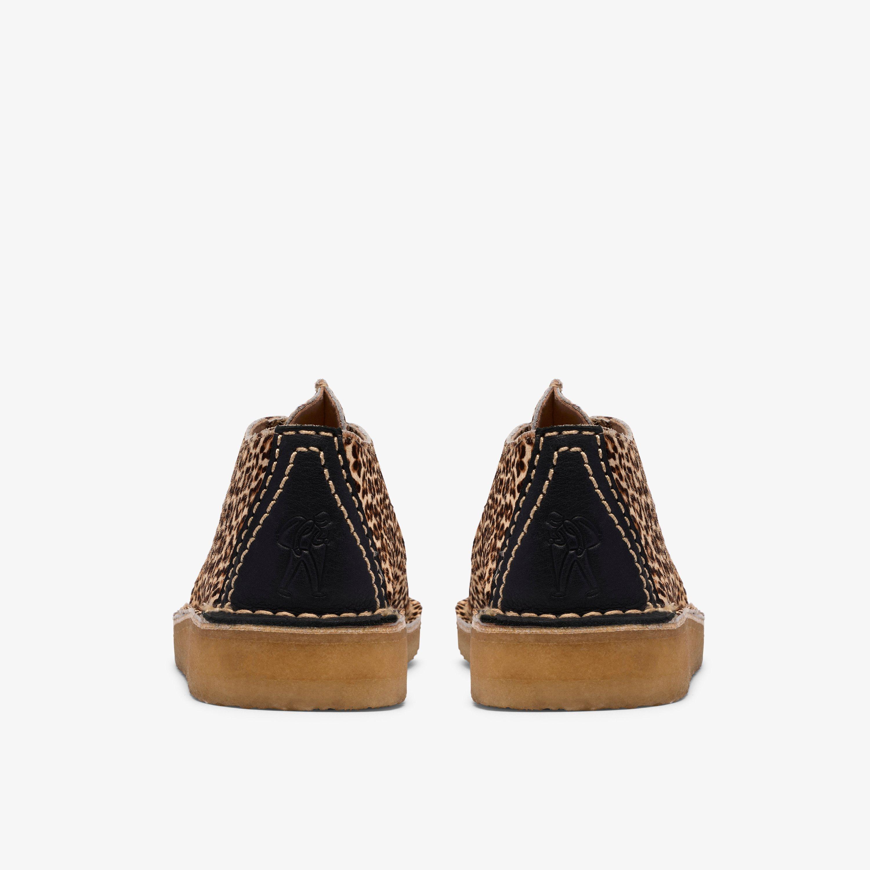 Womens Desert Trek Leopard Print Shoes | Clarks