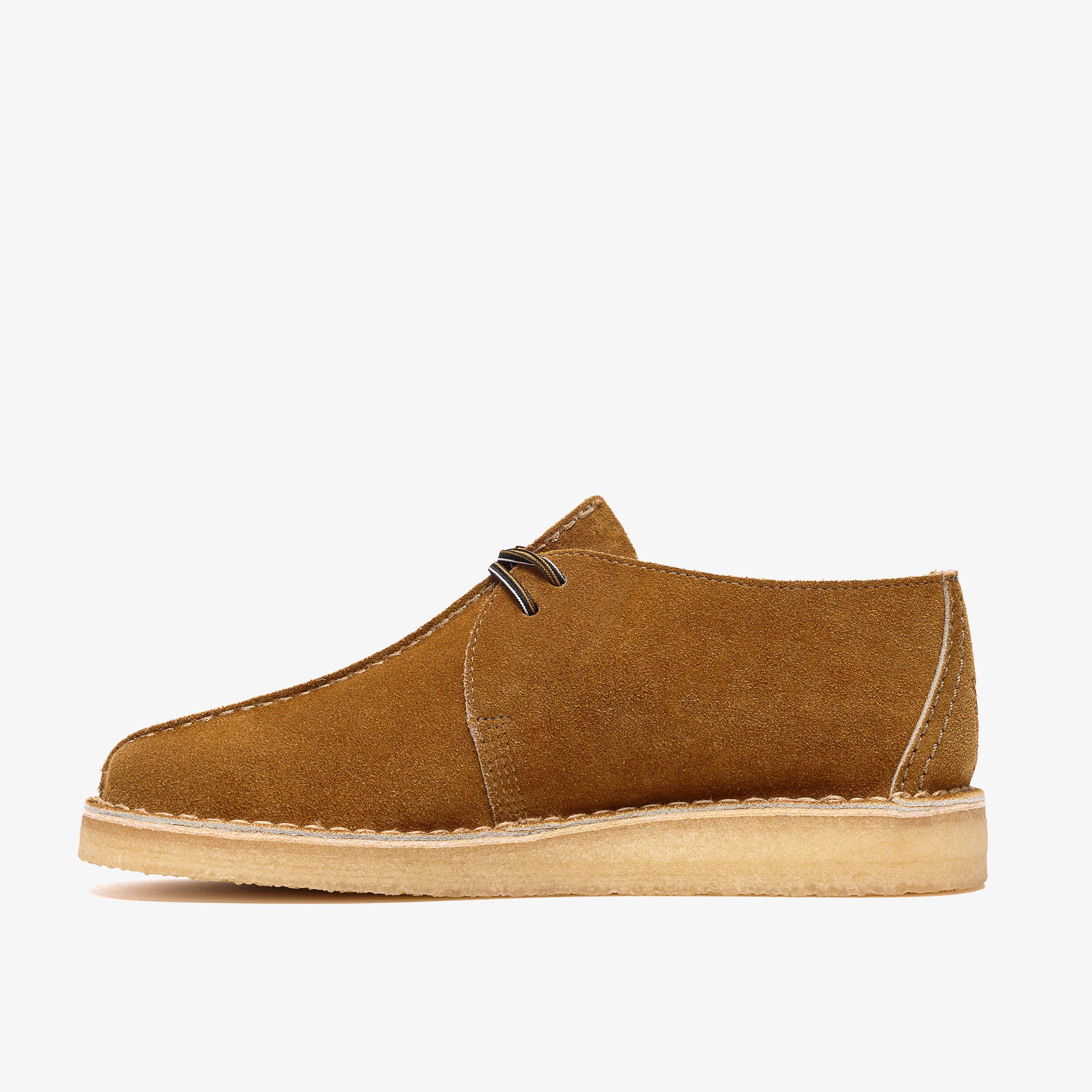 Mens Desert Trek Bronze Suede | Clarks