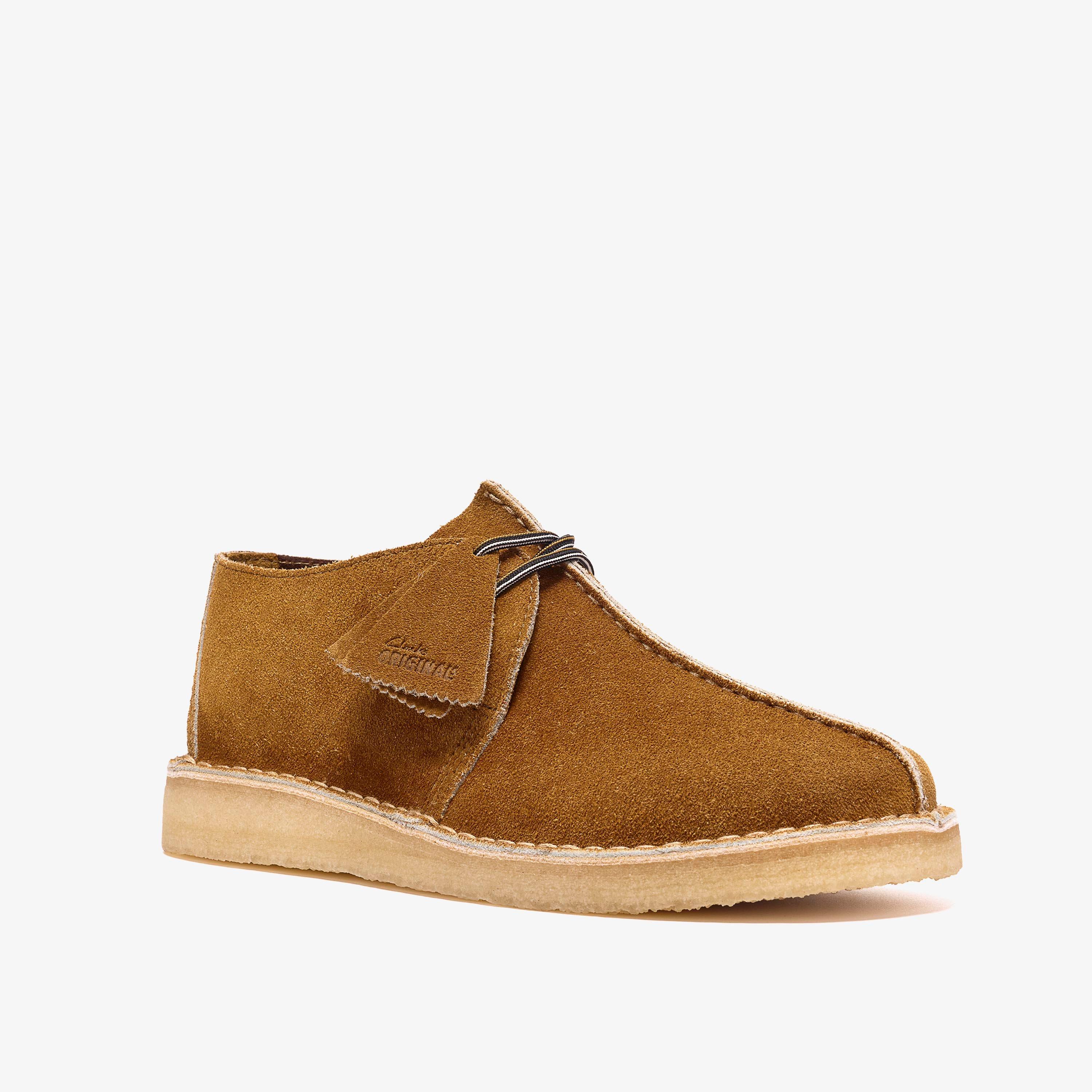 Mens Desert Trek Bronze Suede | Clarks