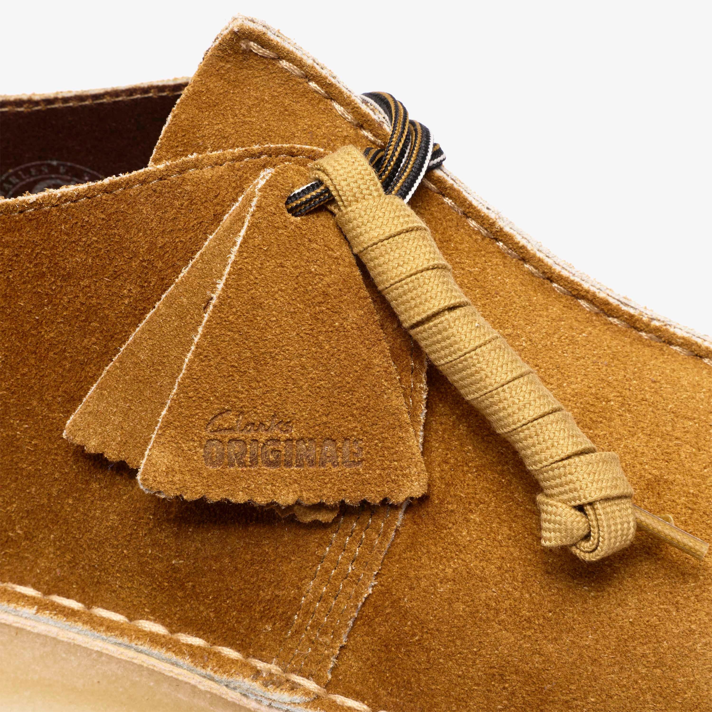 Mens Desert Trek Bronze Suede Desert Trek, Lace Up | Clarks UK