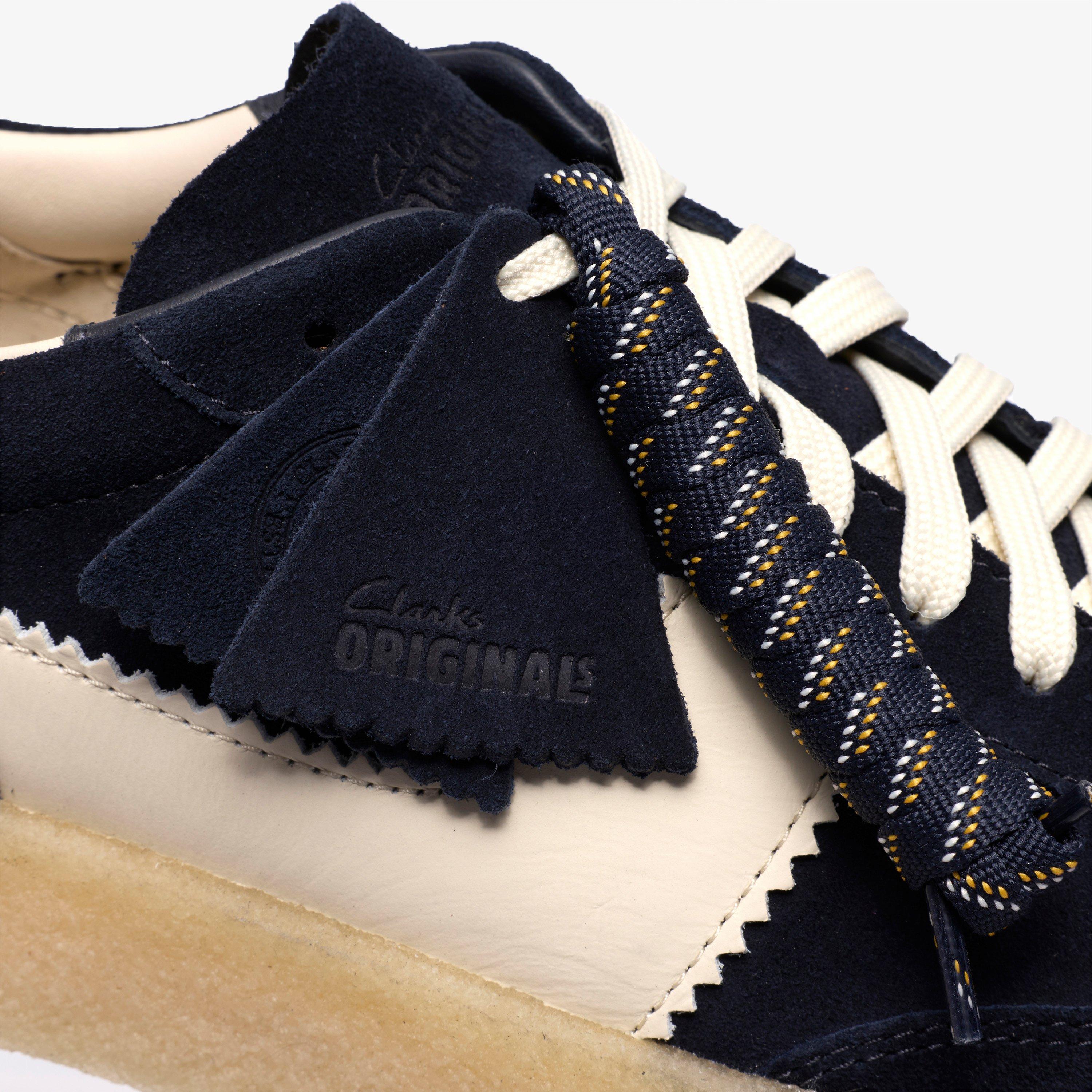 Mens Tor 80 Navy Combination Trainers, Lace Up | Clarks UK