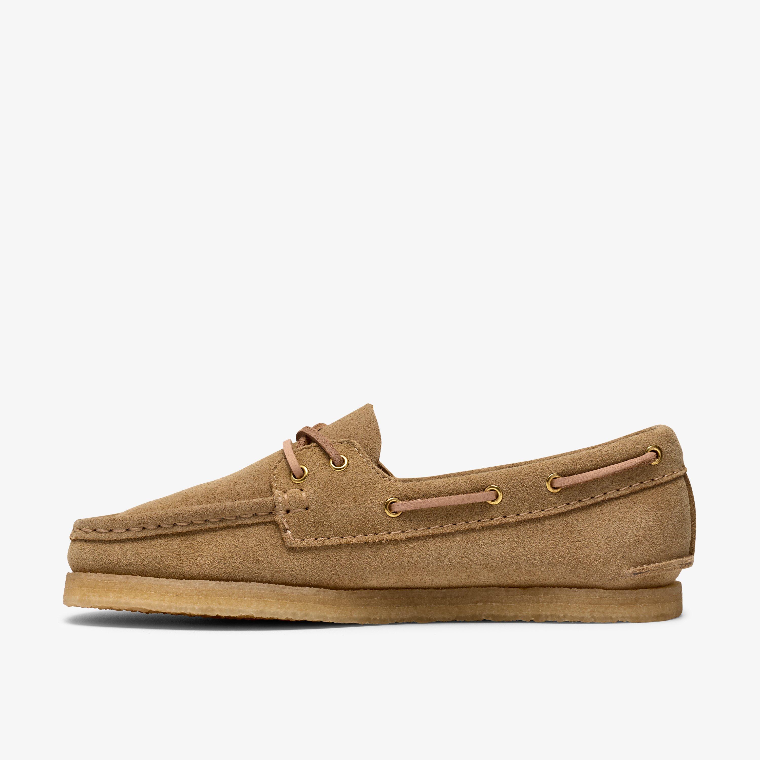 Womens Godney Boat Maple Suede Boat Shoes | Clarks