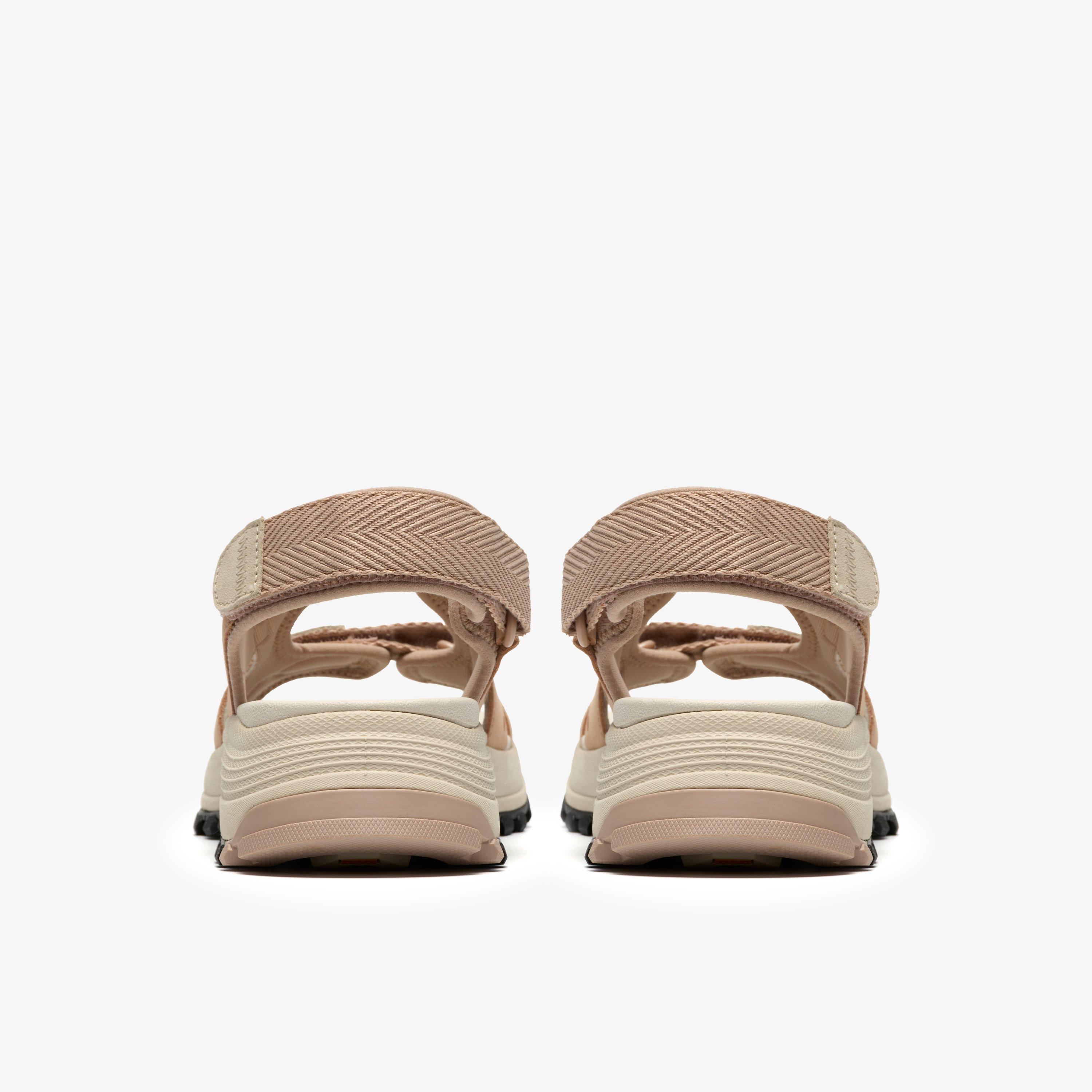 Womens ATL Trek Surf Sand Combination Flat Sandals, ATL | Clarks UK